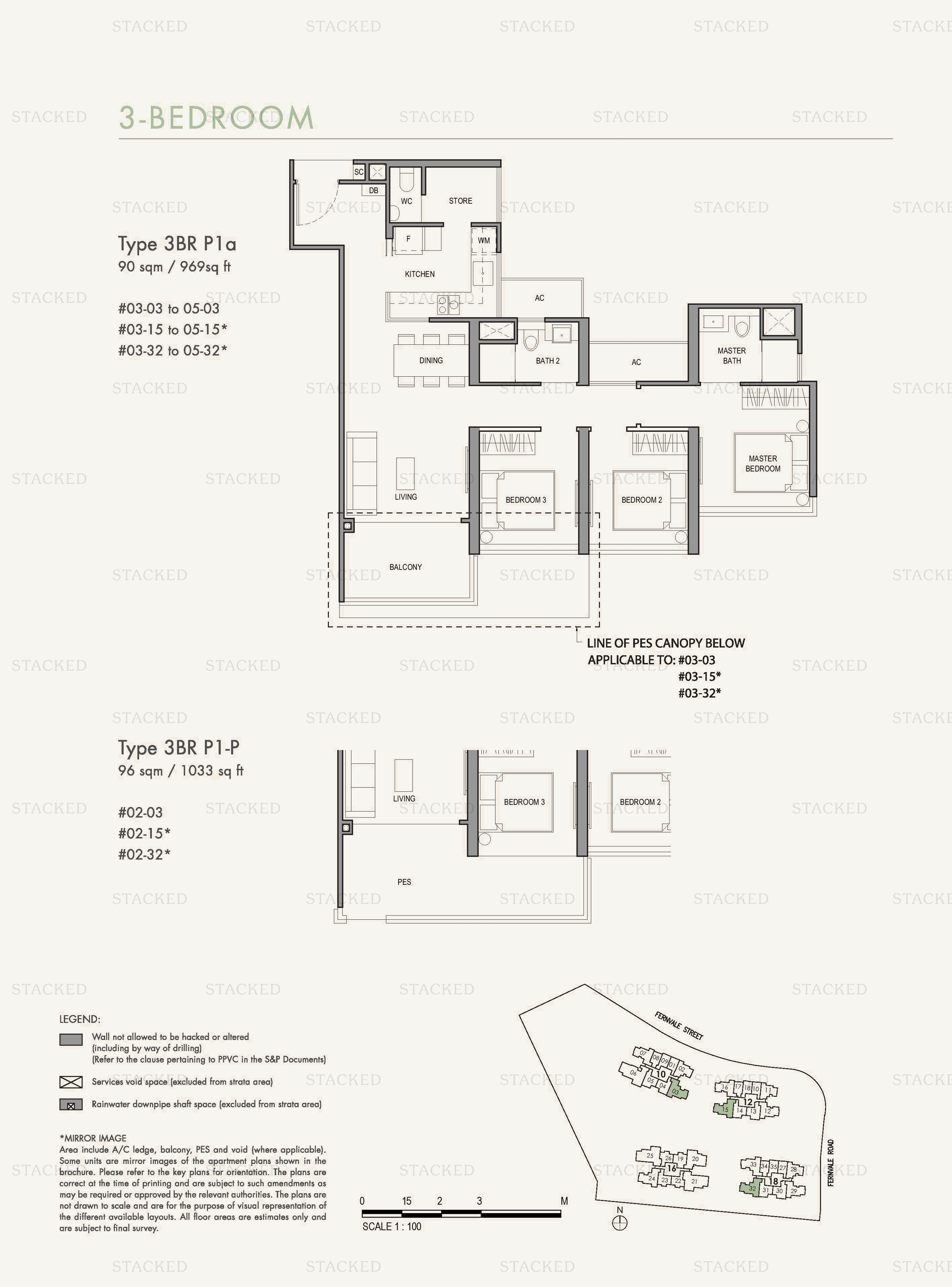 Stacked homes - Parc Botannia Singapore Condo Floor Plans, Images And ...