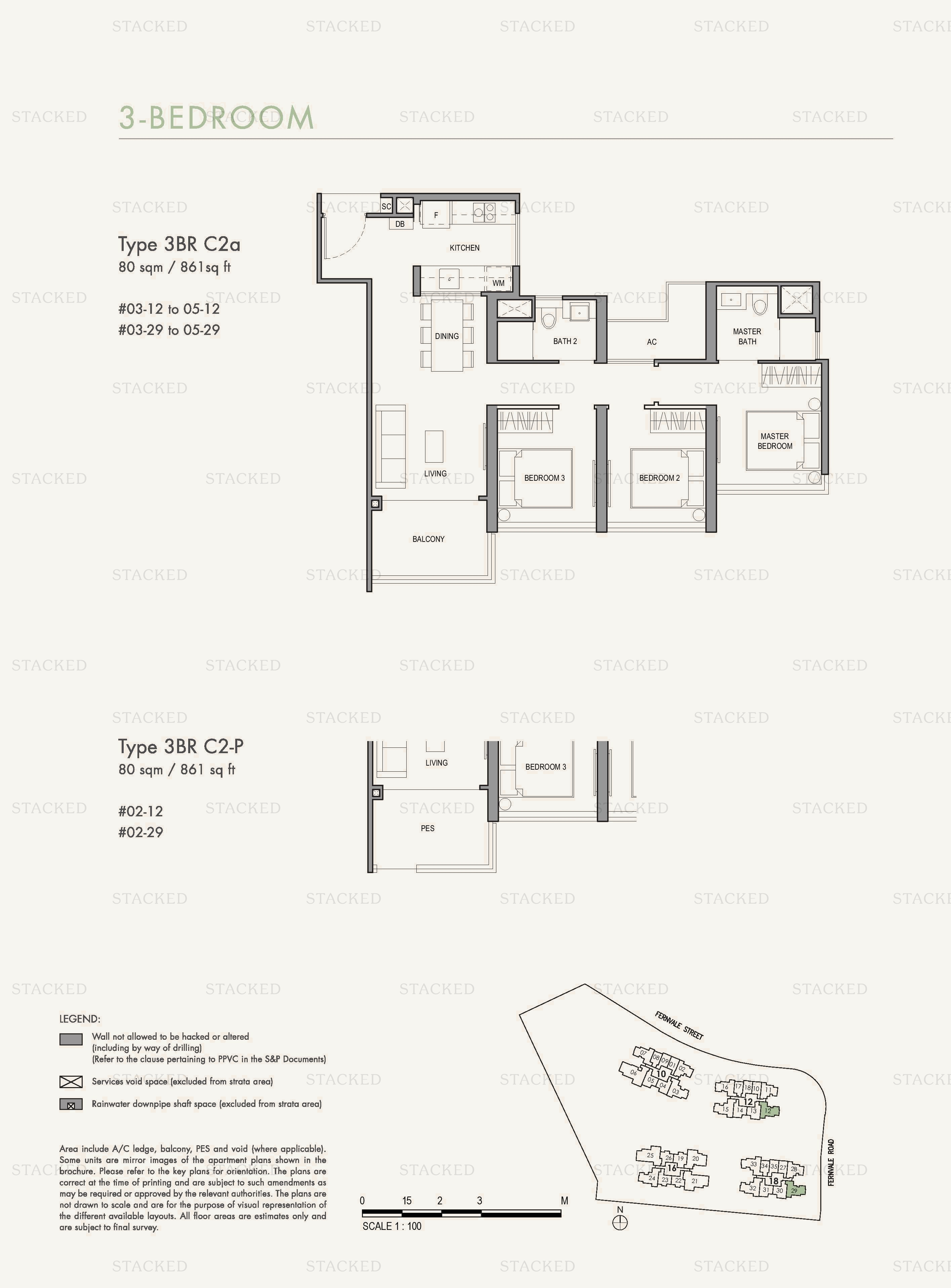 Stacked homes - Parc Botannia Singapore Condo Floor Plans, Images And ...