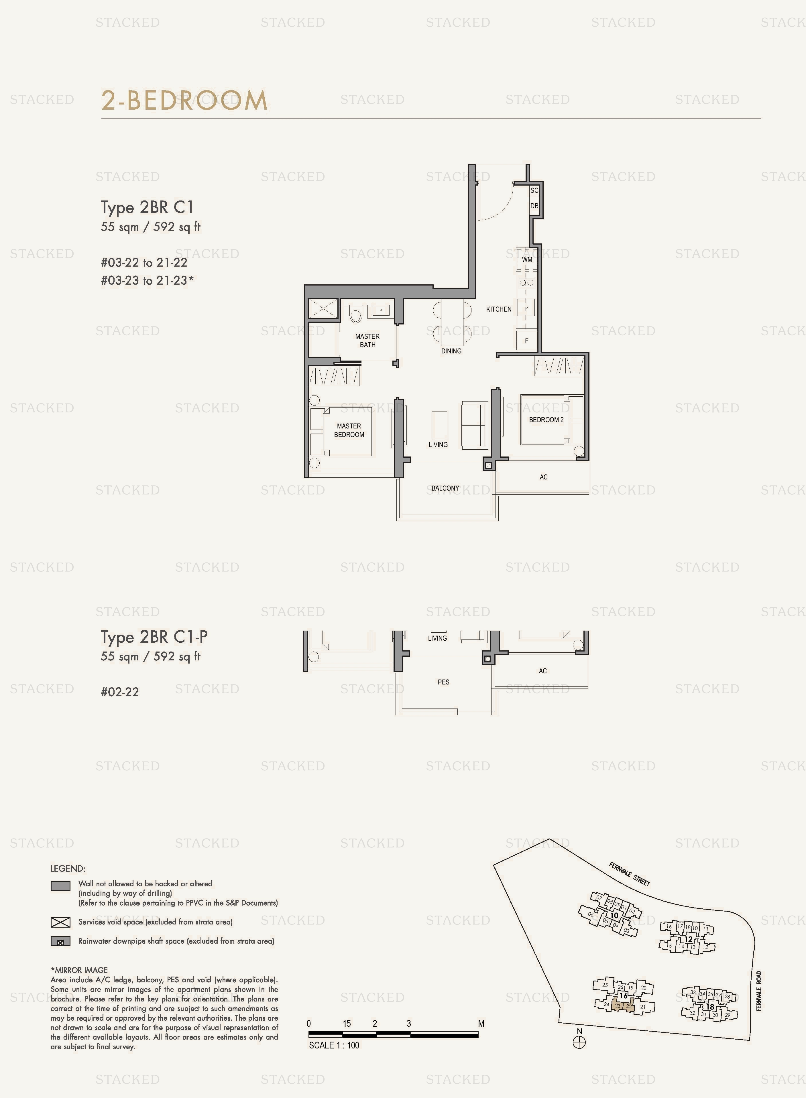 Stacked homes - Parc Botannia Singapore Condo Floor Plans, Images And ...