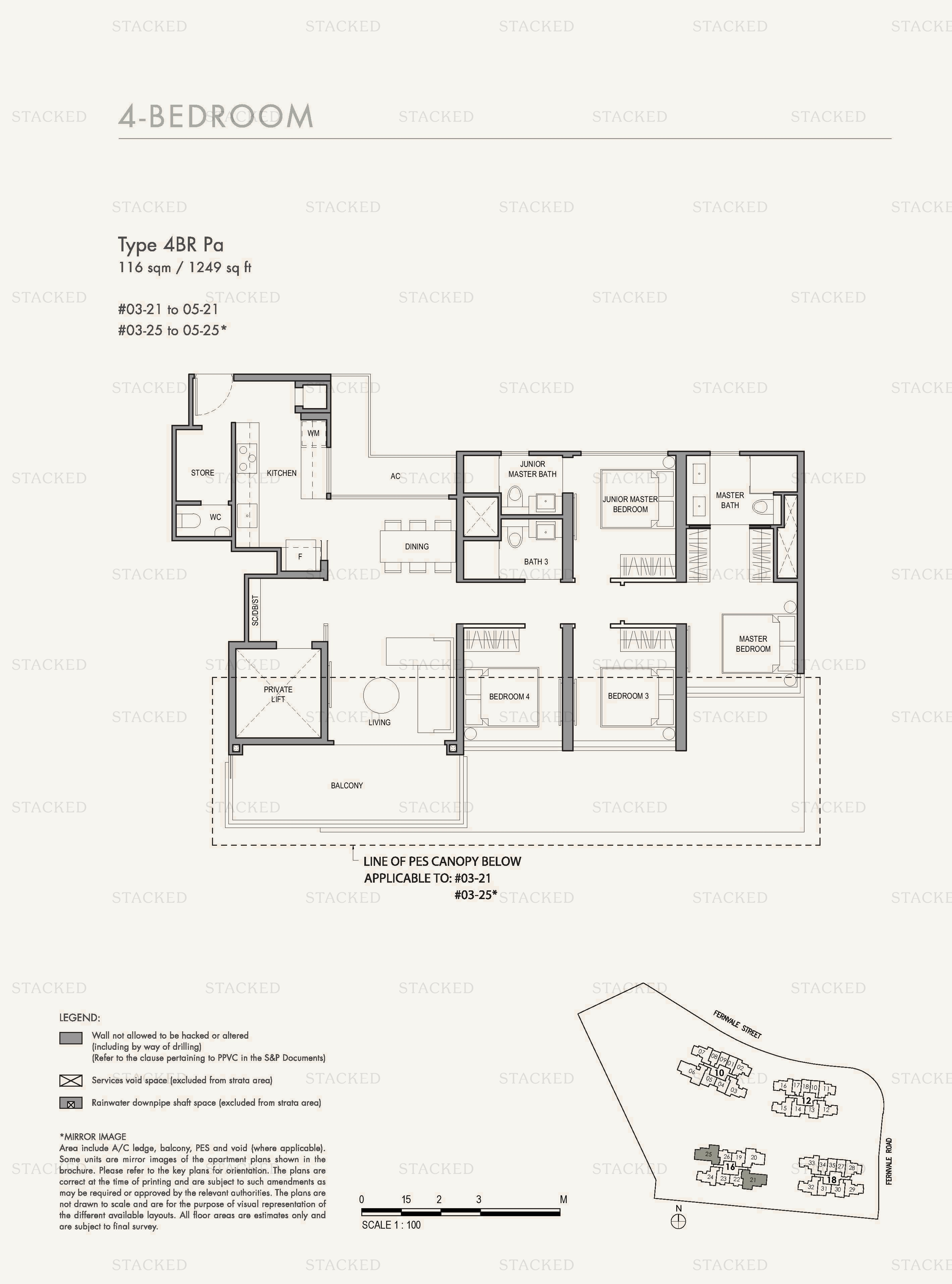 Stacked homes - Parc Botannia Singapore Condo Floor Plans, Images And ...