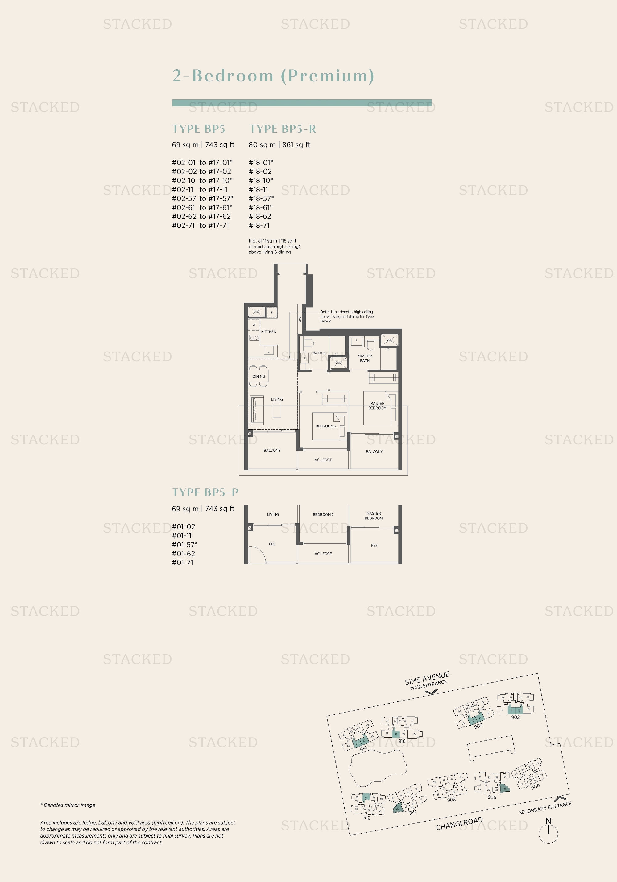 Stacked homes - Parc Esta Singapore Condo Floor Plans, Images And ...