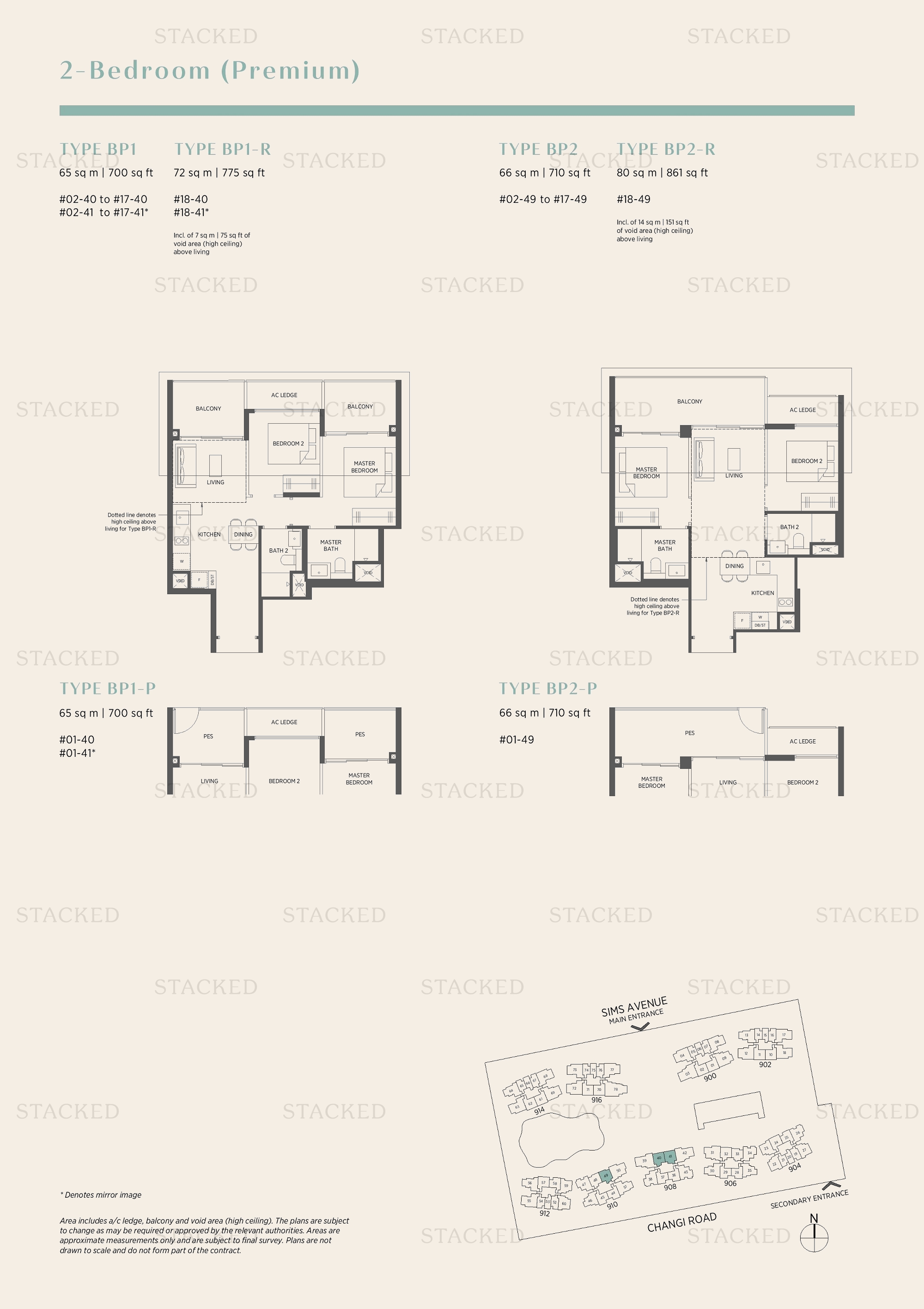 Stacked homes - Parc Esta Singapore Condo Floor Plans, Images And ...