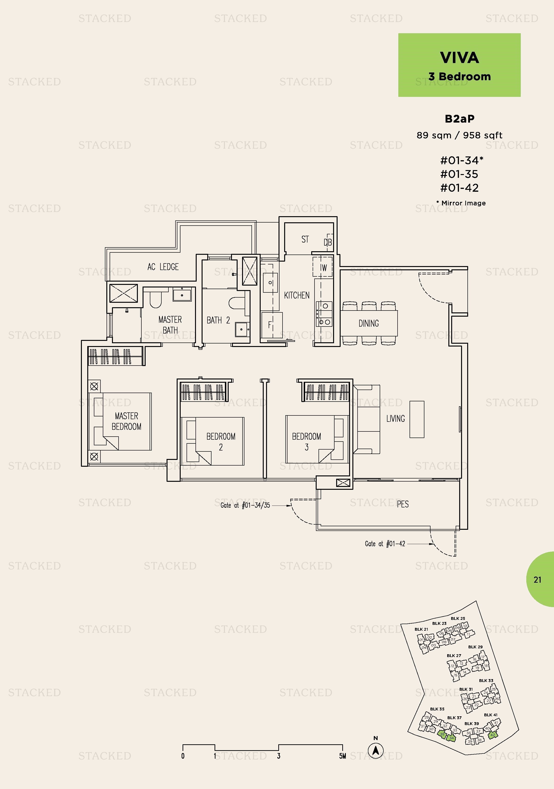 Stacked homes - Parc Life Singapore Condo Floor Plans, Images And ...