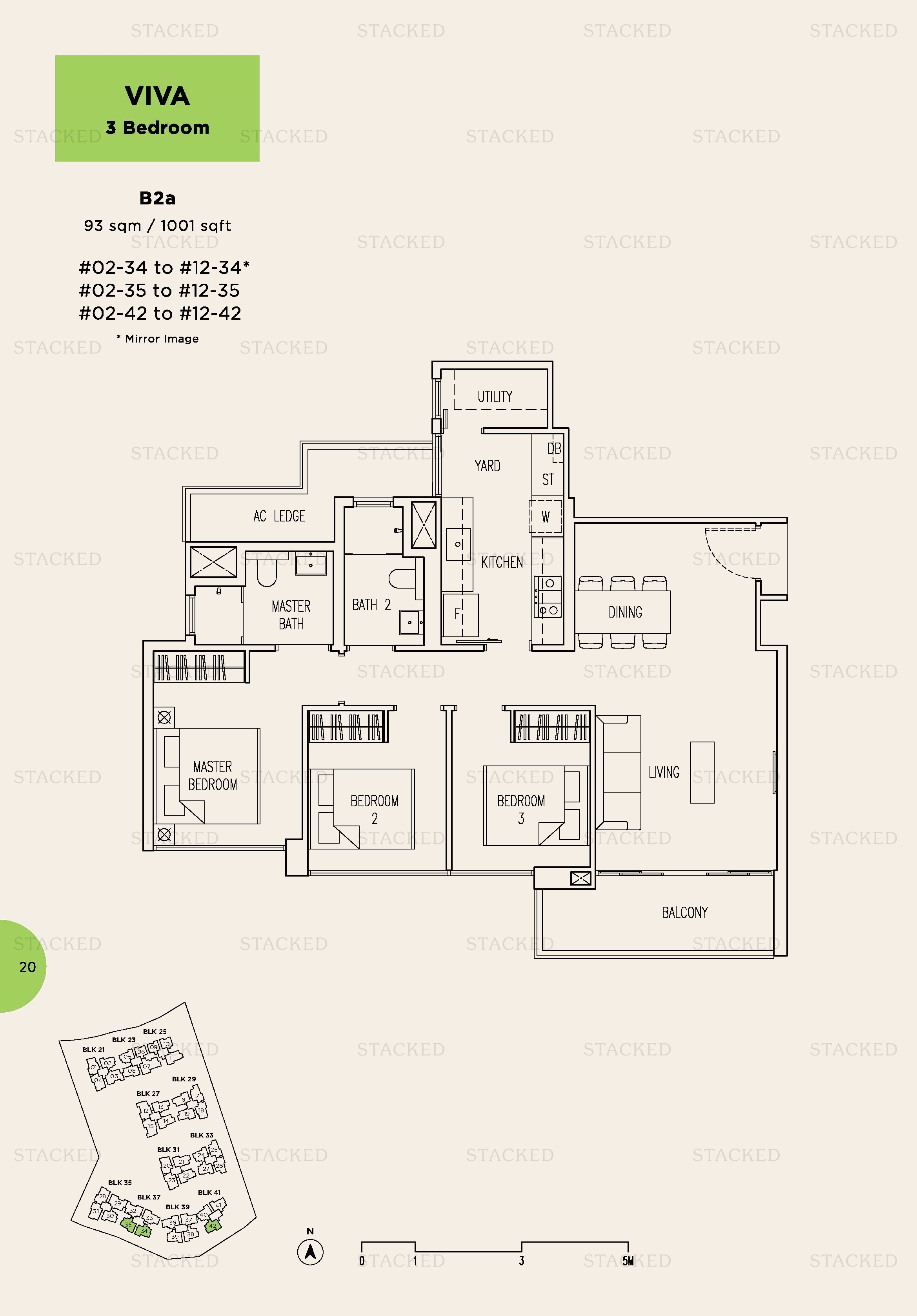 Stacked homes - Parc Life Singapore Condo Floor Plans, Images And ...
