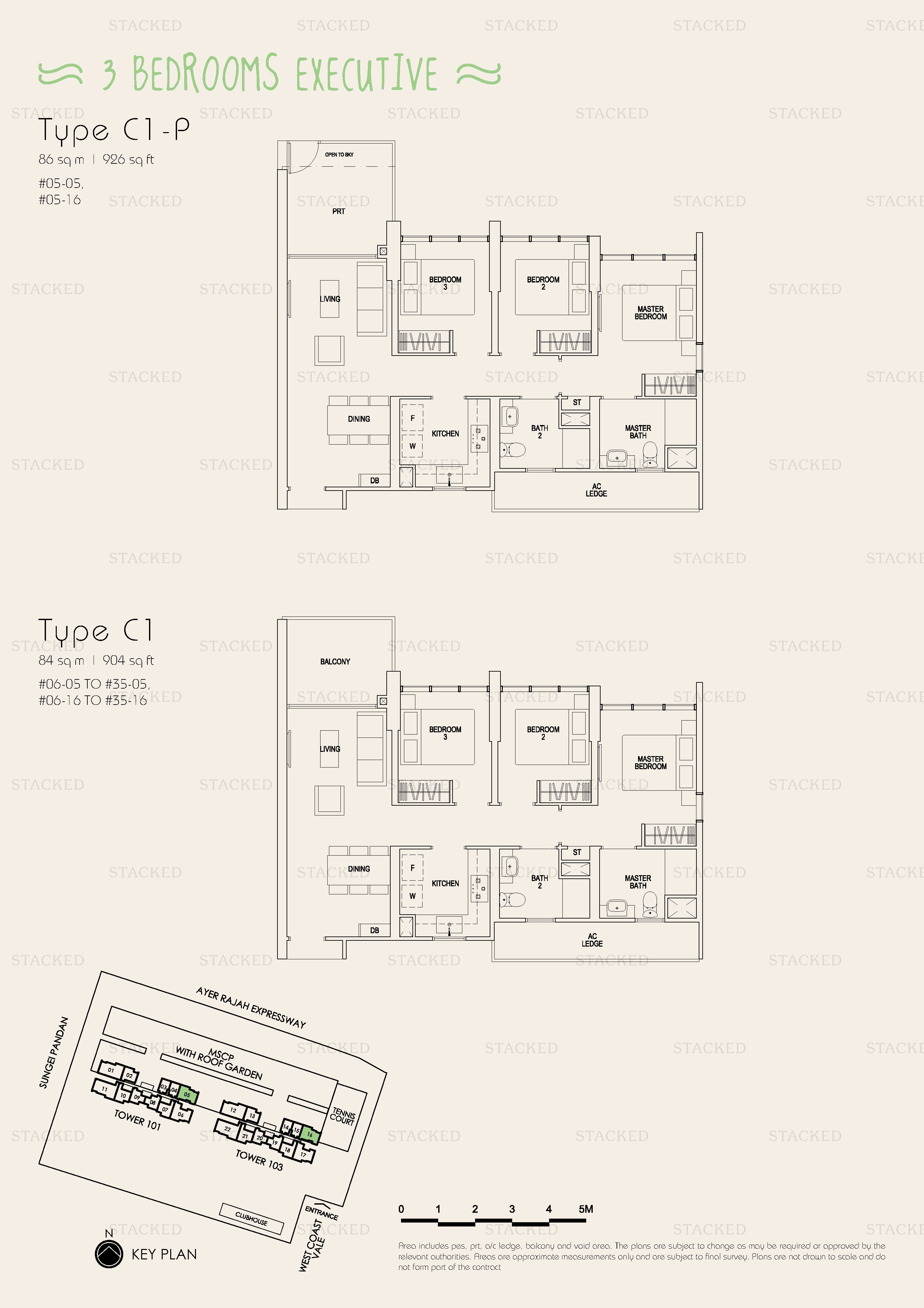 Stacked homes - Parc Riviera Singapore Condo Floor Plans, Images And ...