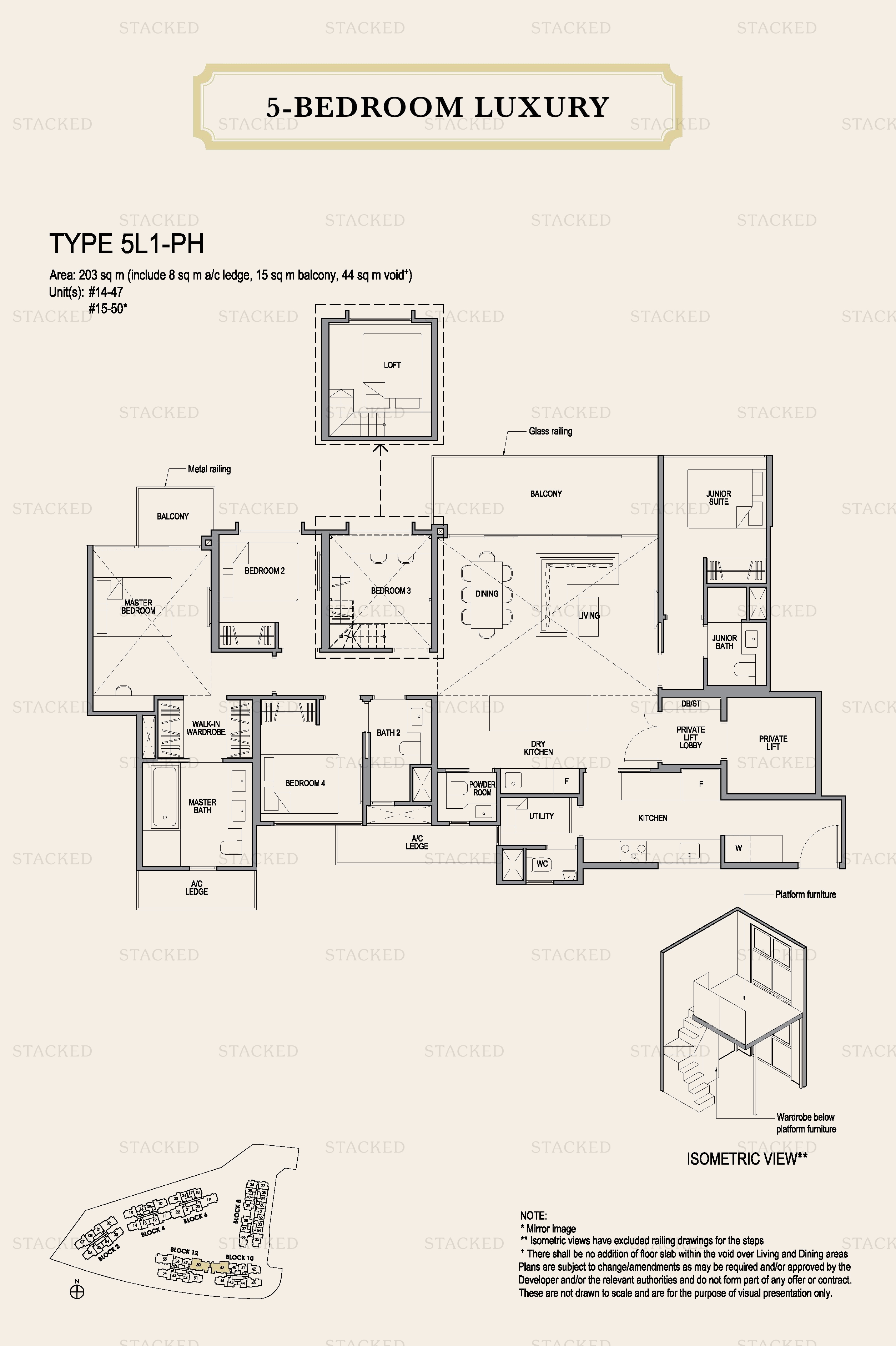 Stacked homes - Park Colonial Singapore Condo Floor Plans, Images And ...