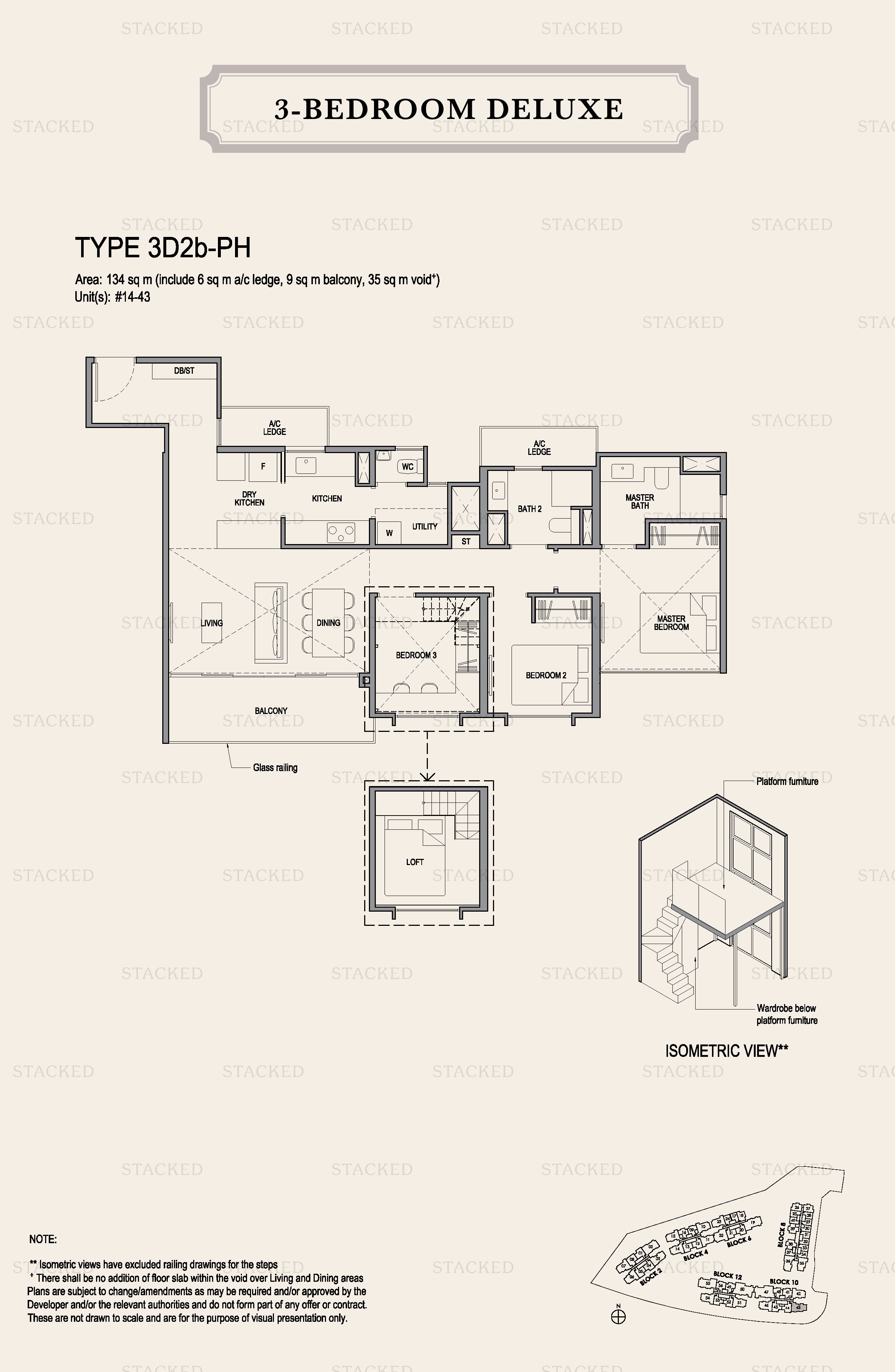 Stacked homes - Park Colonial Singapore Condo Floor Plans, Images And ...