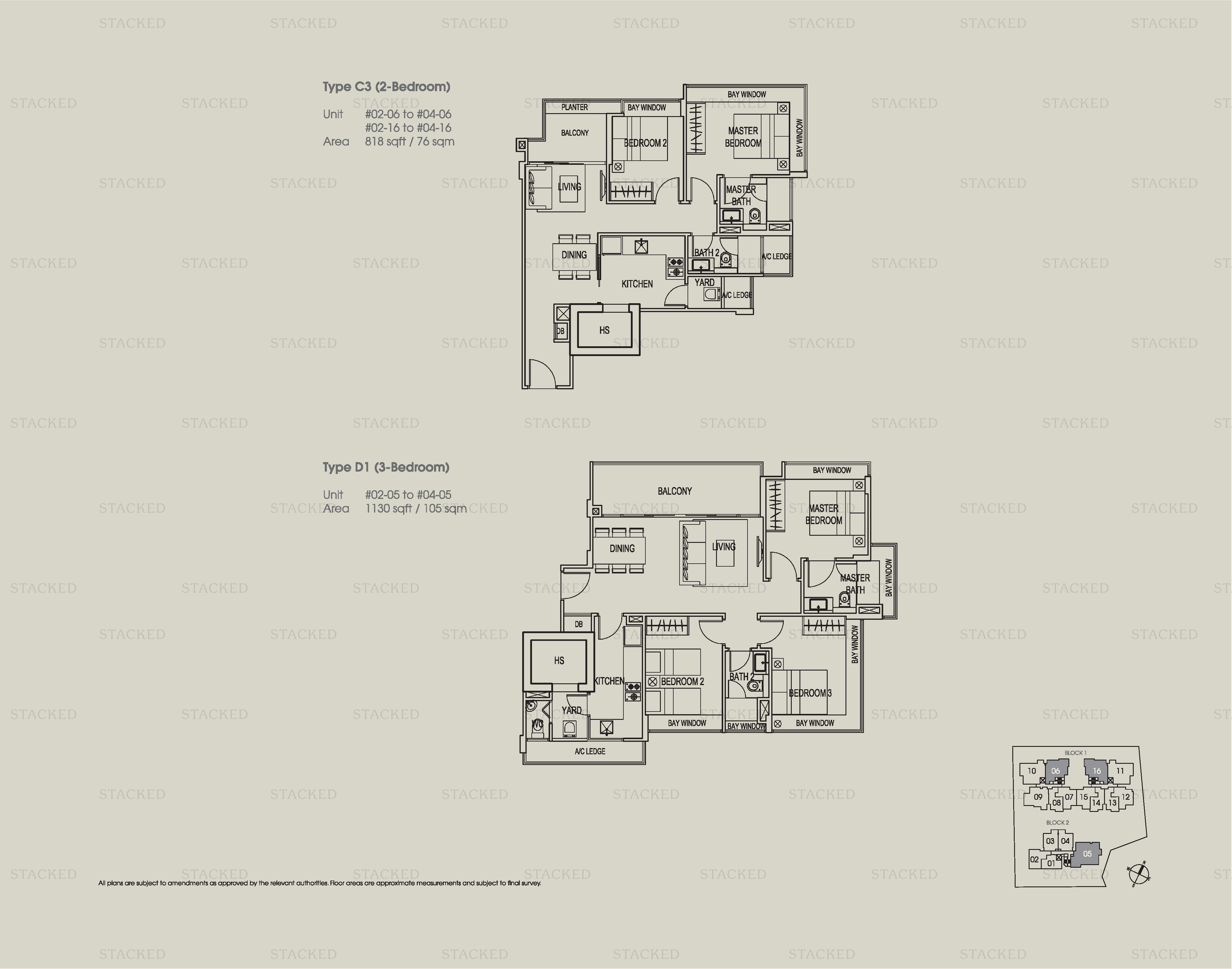 Stacked homes - Primo Residences Singapore Condo Floor Plans, Images ...