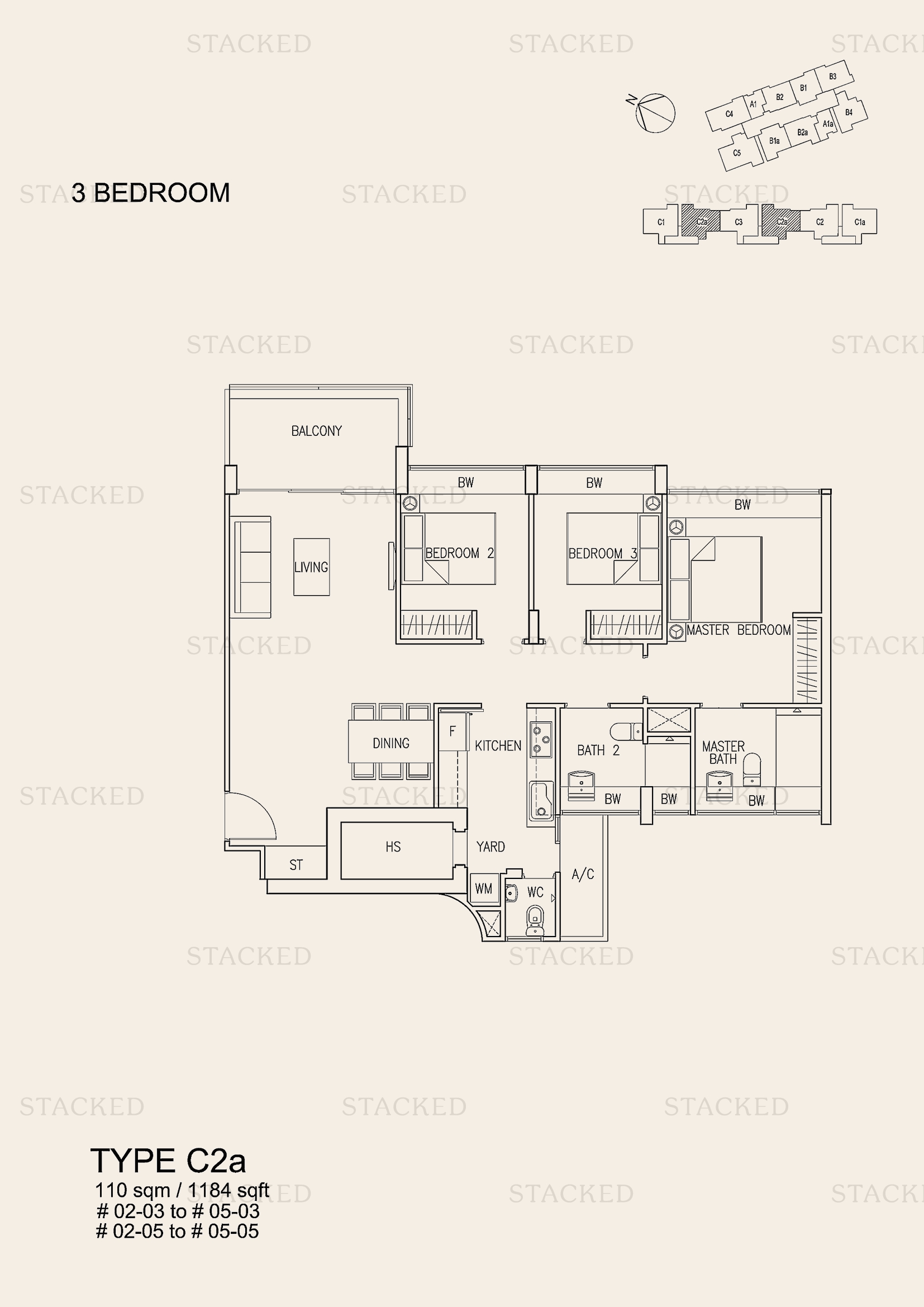 Stacked homes - Residences Botanique Singapore Condo Floor Plans ...