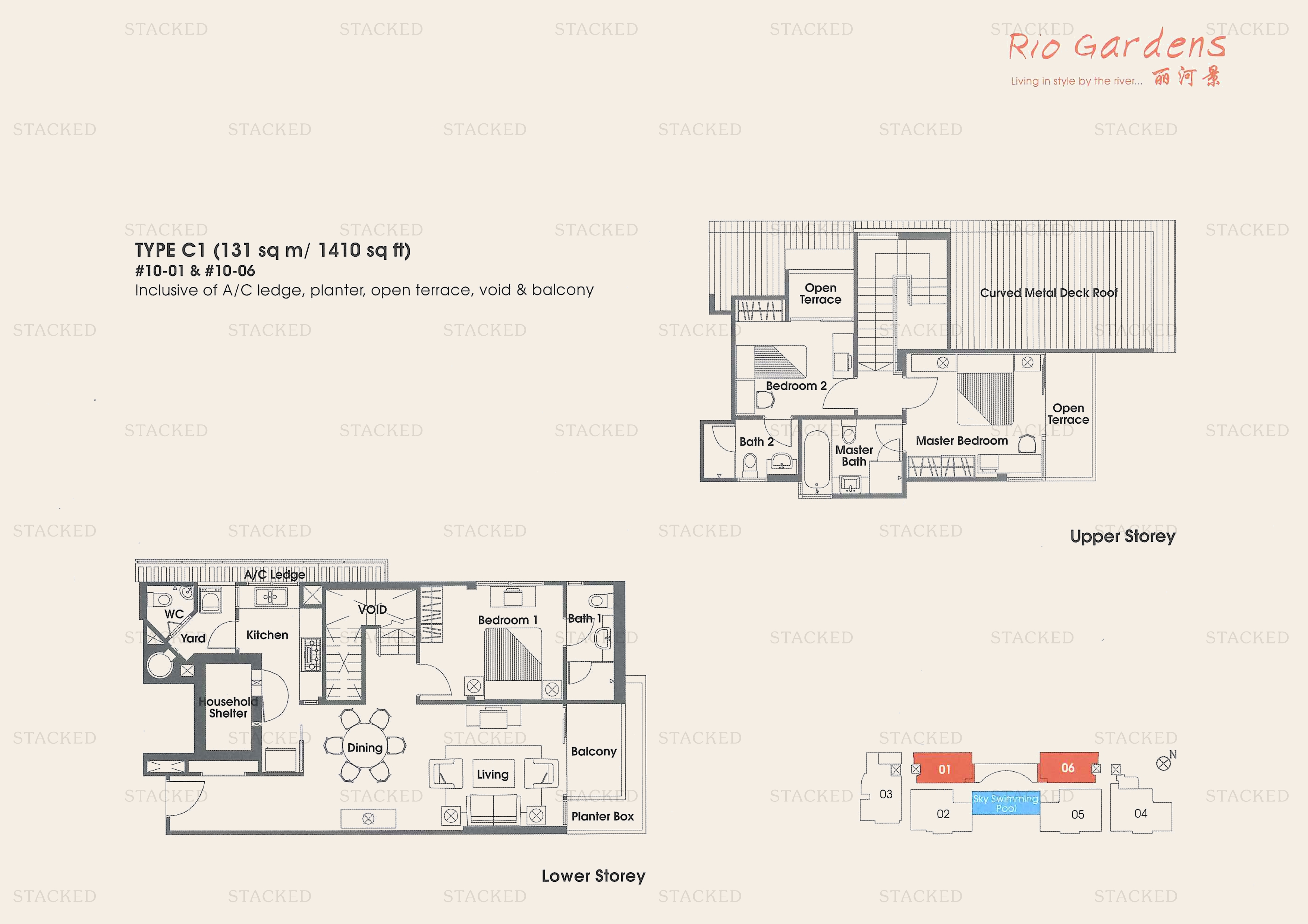 Stacked homes - Rio Gardens Singapore Condo Floor Plans, Images And ...
