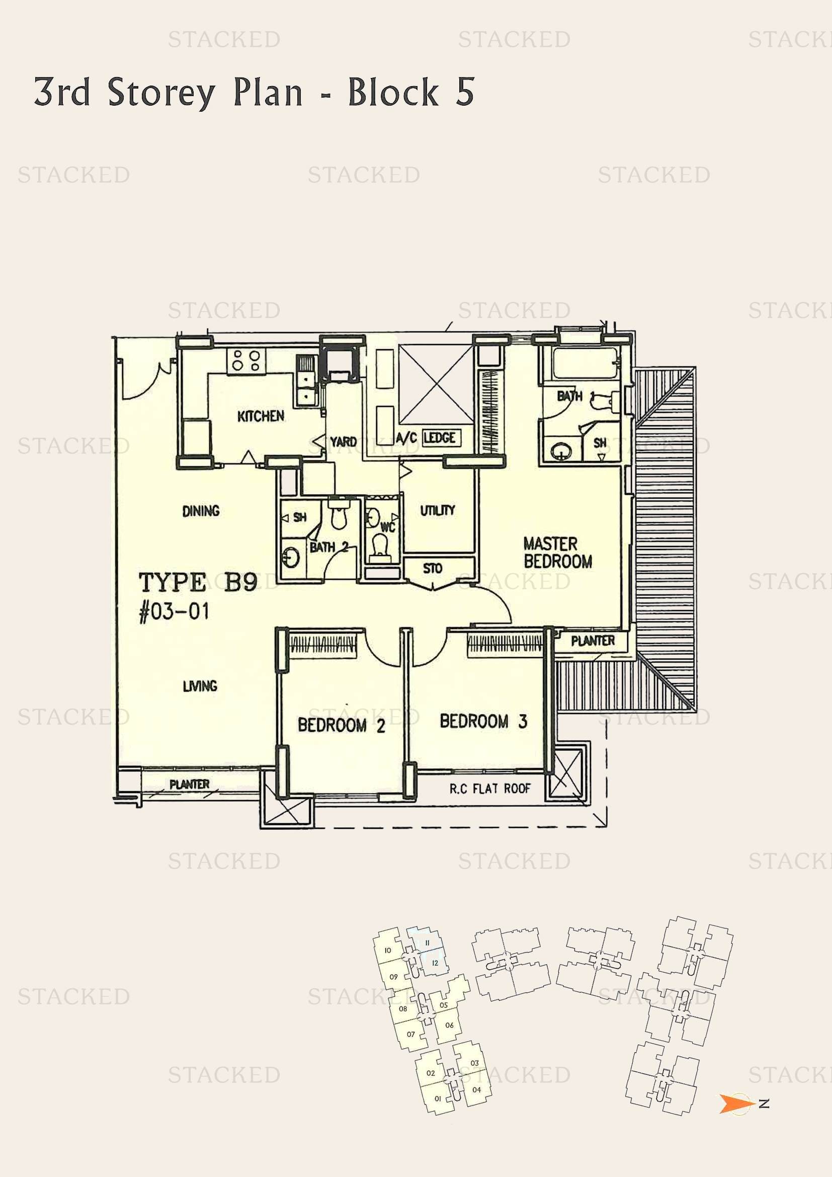 Stacked homes - Rivervale Crest Singapore Condo Floor Plans, Images And ...