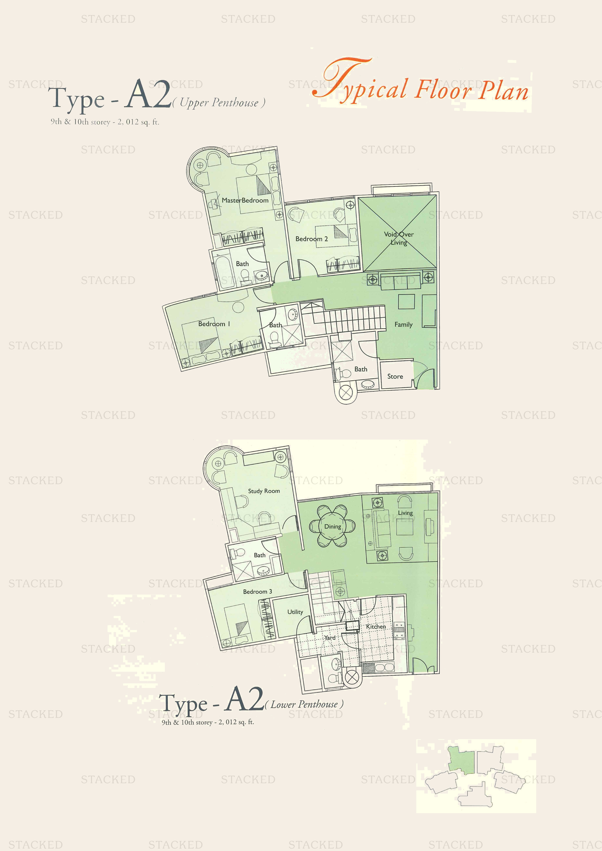 Stacked homes - Robin Regalia Singapore Condo Floor Plans, Images And ...