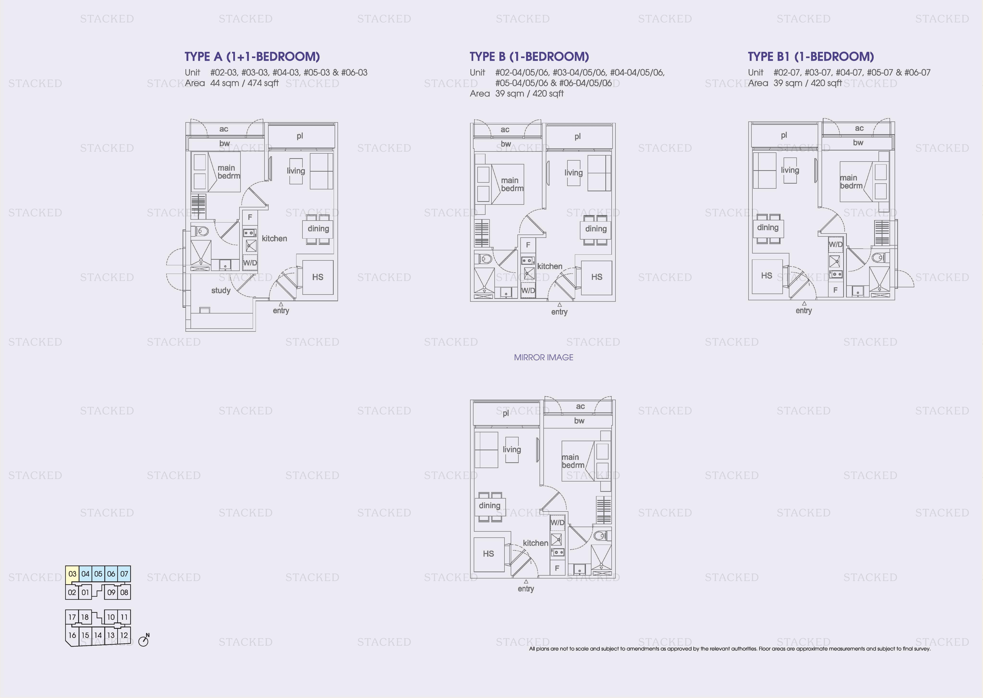 Stacked homes - Rv Edge Singapore Condo Floor Plans, Images And ...