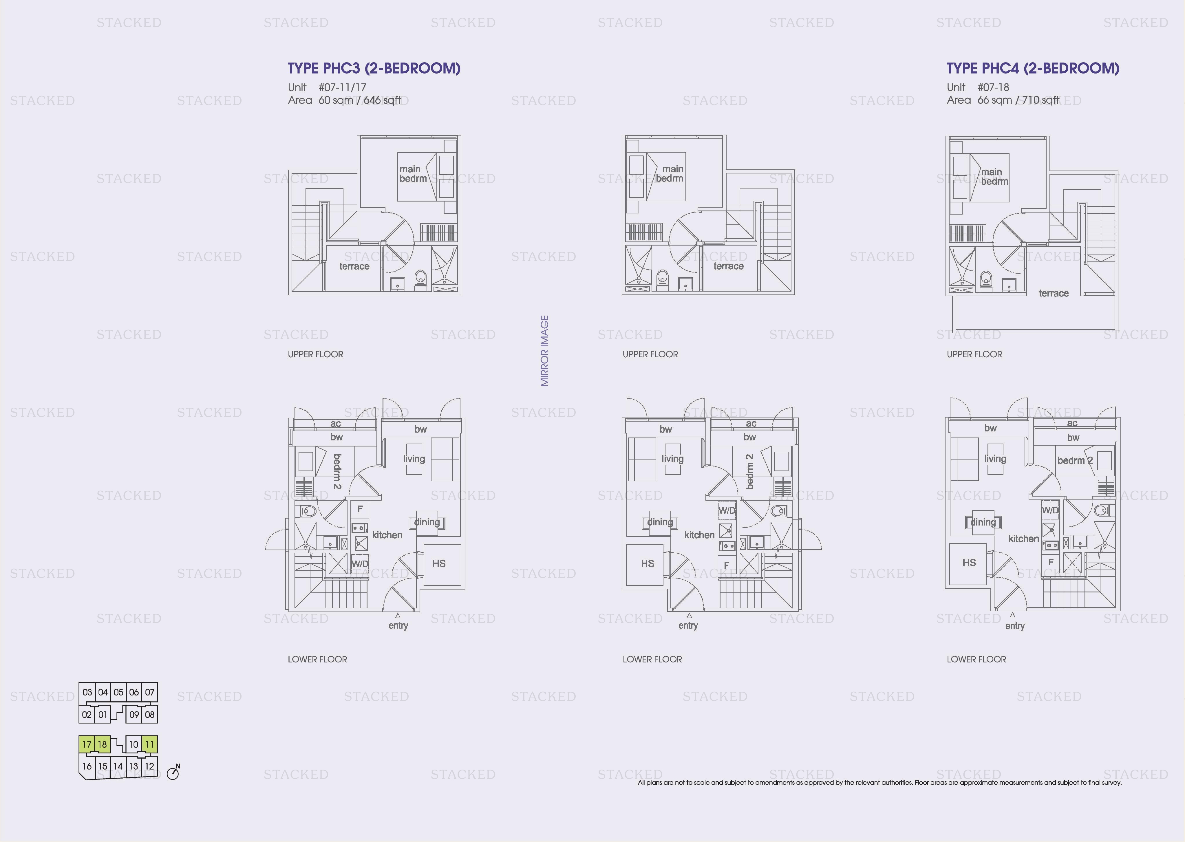 Stacked homes - Rv Edge Singapore Condo Floor Plans, Images And ...