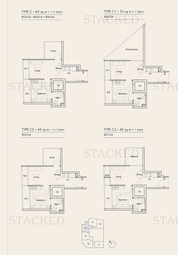Stacked homes - Rv Point Singapore Condo Floor Plans, Images And ...