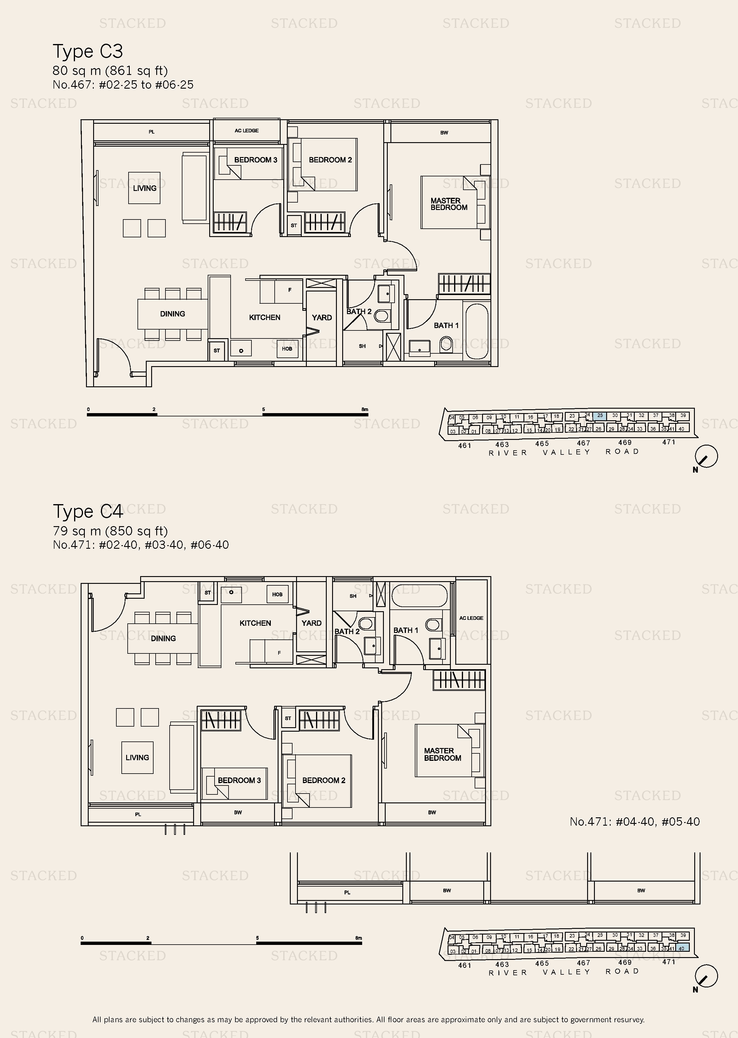 Stacked homes - Rv Residences Singapore Condo Floor Plans, Images And ...