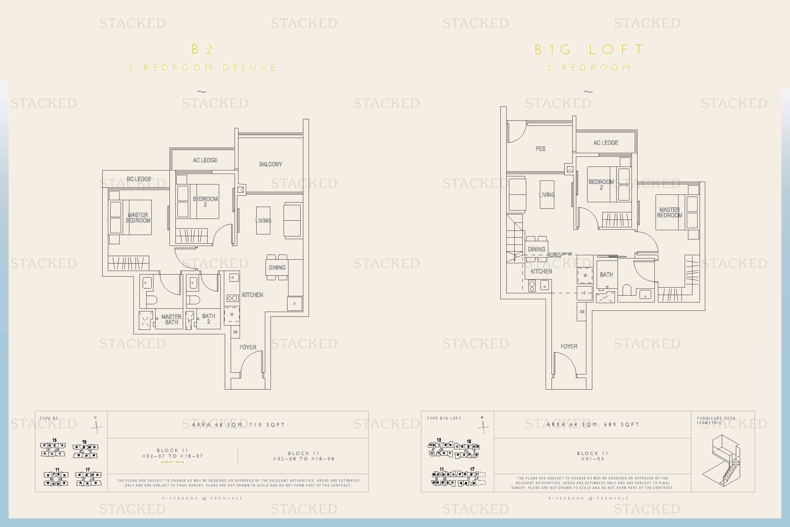 Stacked homes - Riverbank @ Fernvale Singapore Condo Floor Plans ...