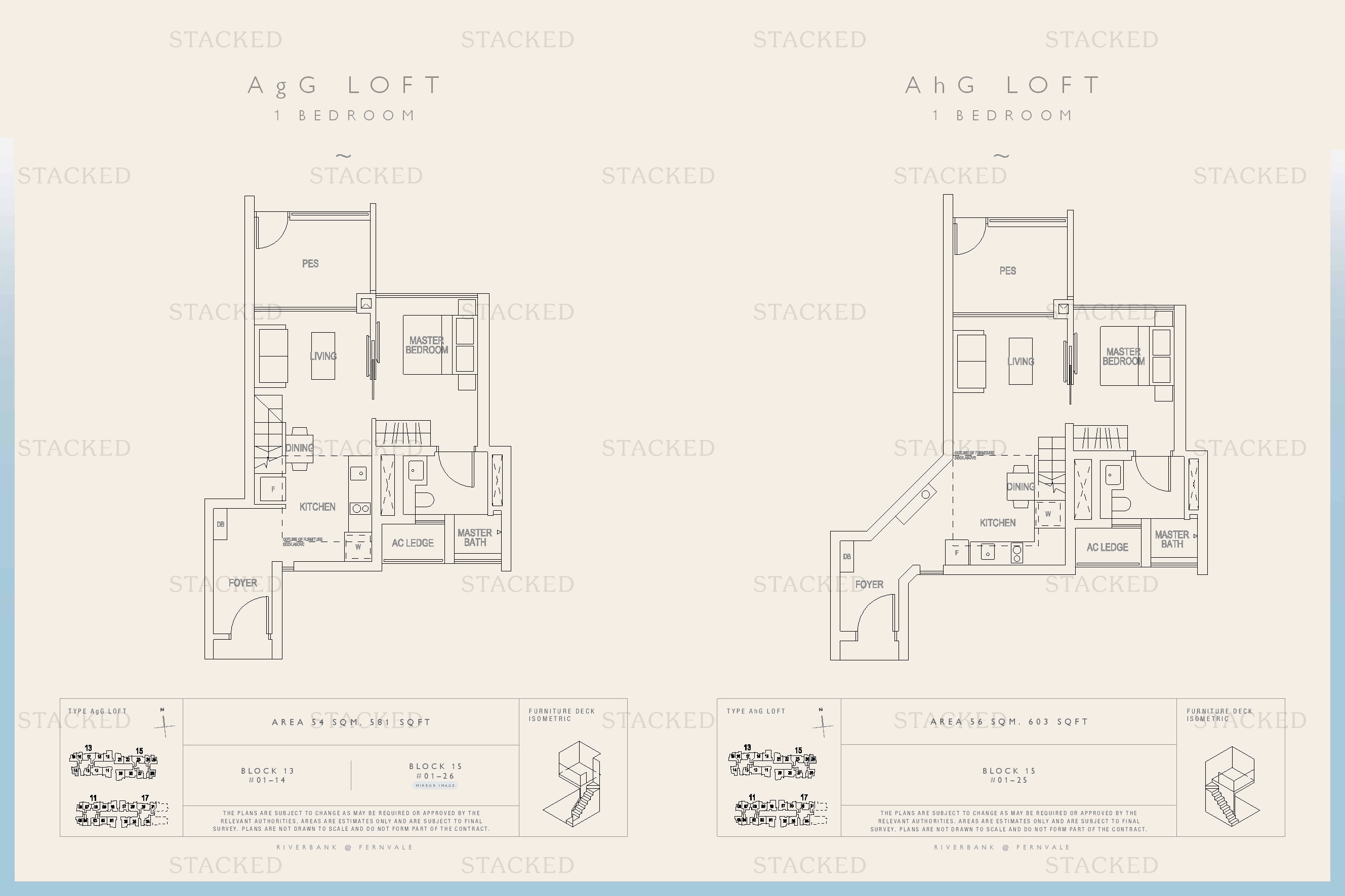 Stacked homes - Riverbank @ Fernvale Singapore Condo Floor Plans ...