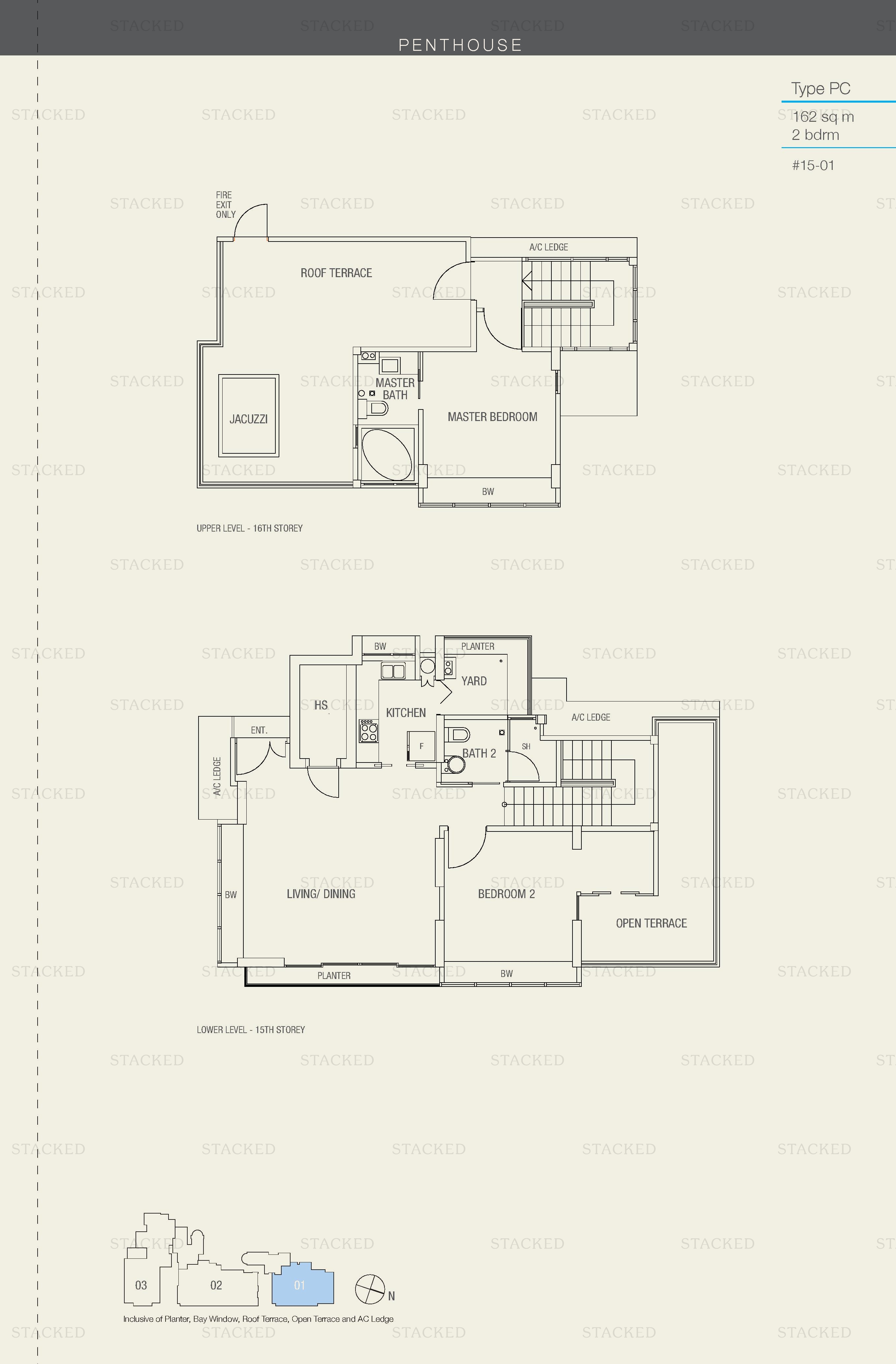 Stacked homes - Riverside Melodies Singapore Condo Floor Plans, Images ...