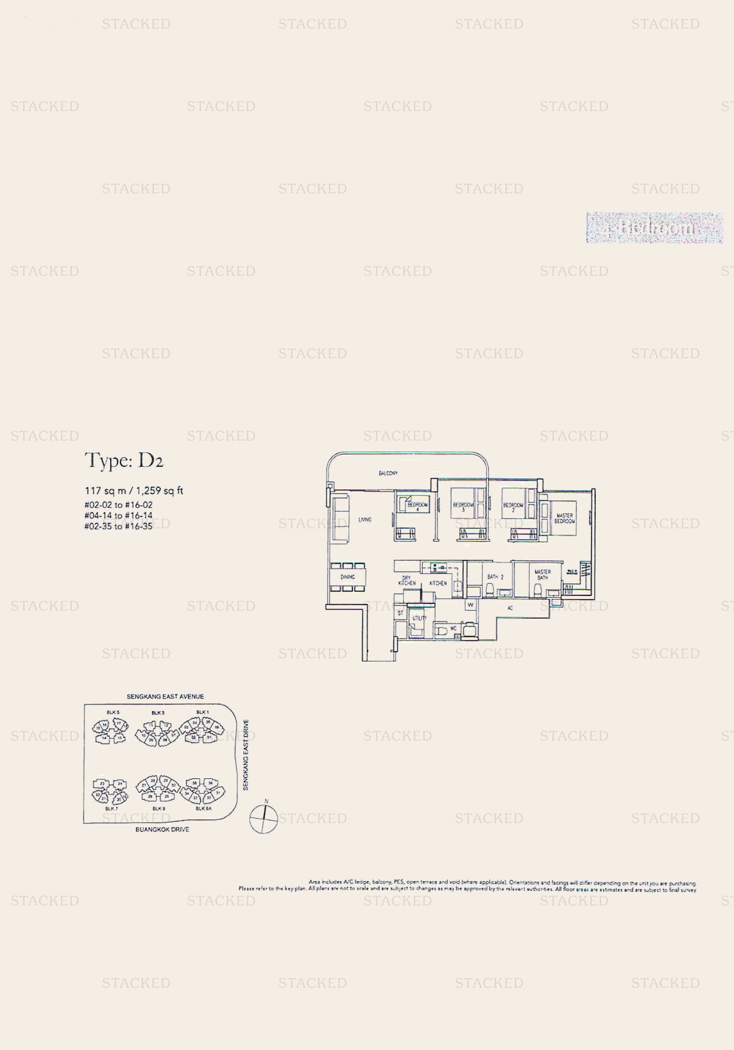 Stacked homes - Riversound Residence Singapore Condo Floor Plans ...