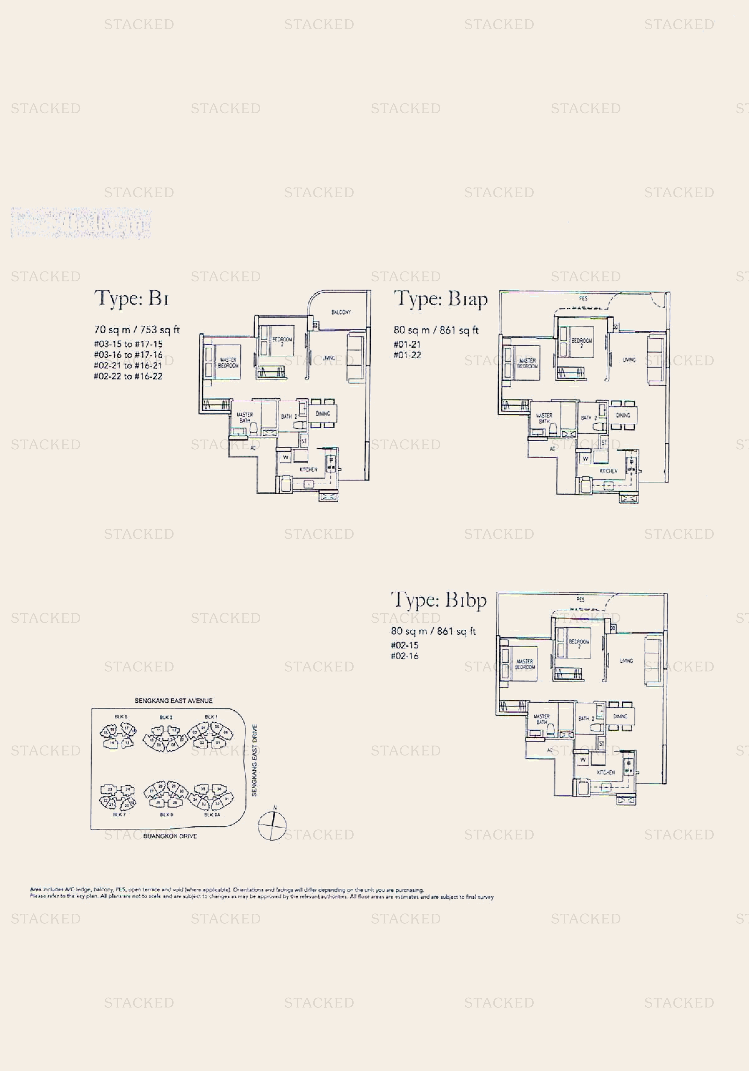 Stacked homes - Riversound Residence Singapore Condo Floor Plans ...