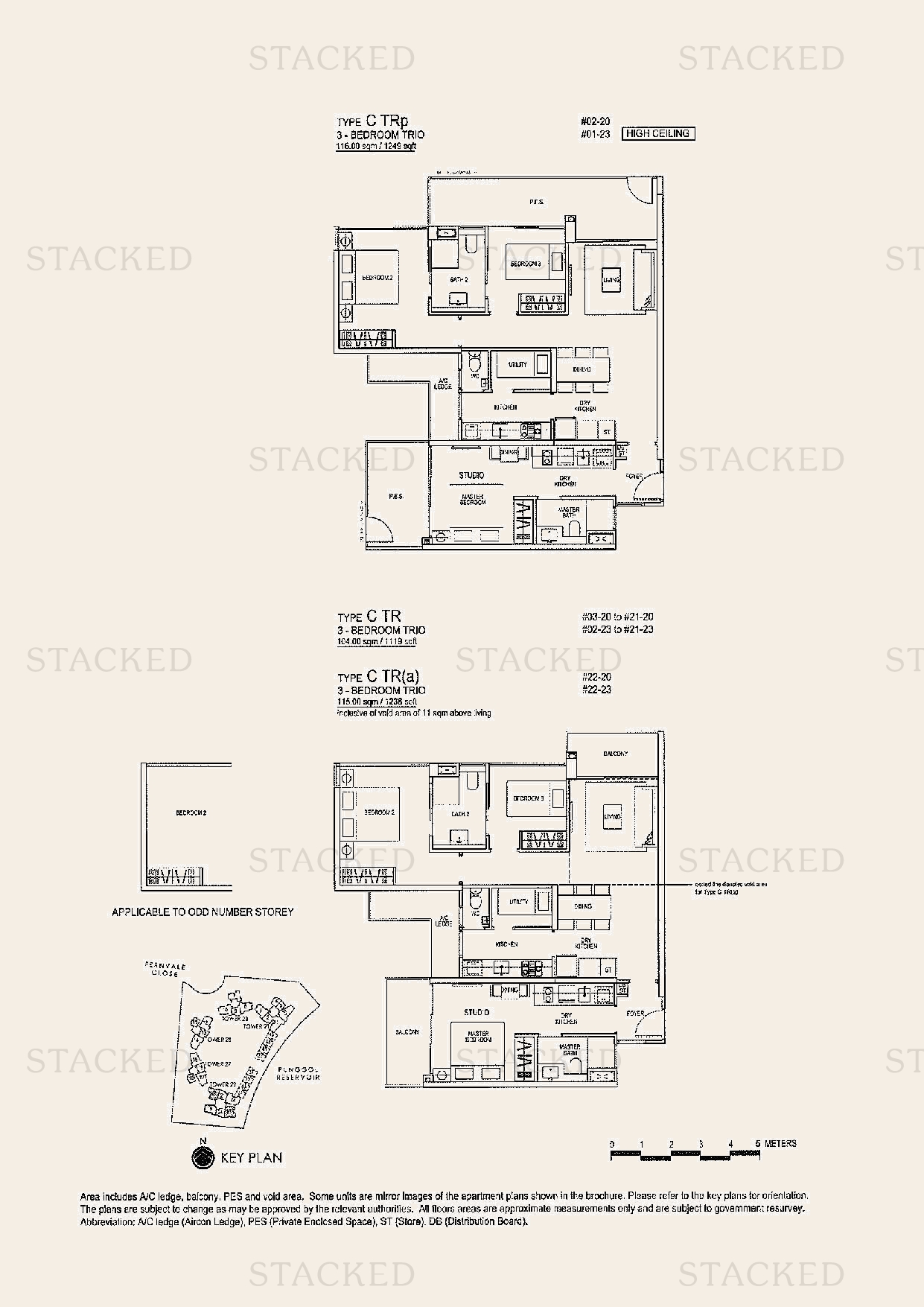 Stacked homes - Rivertrees Residences Singapore Condo Floor Plans ...