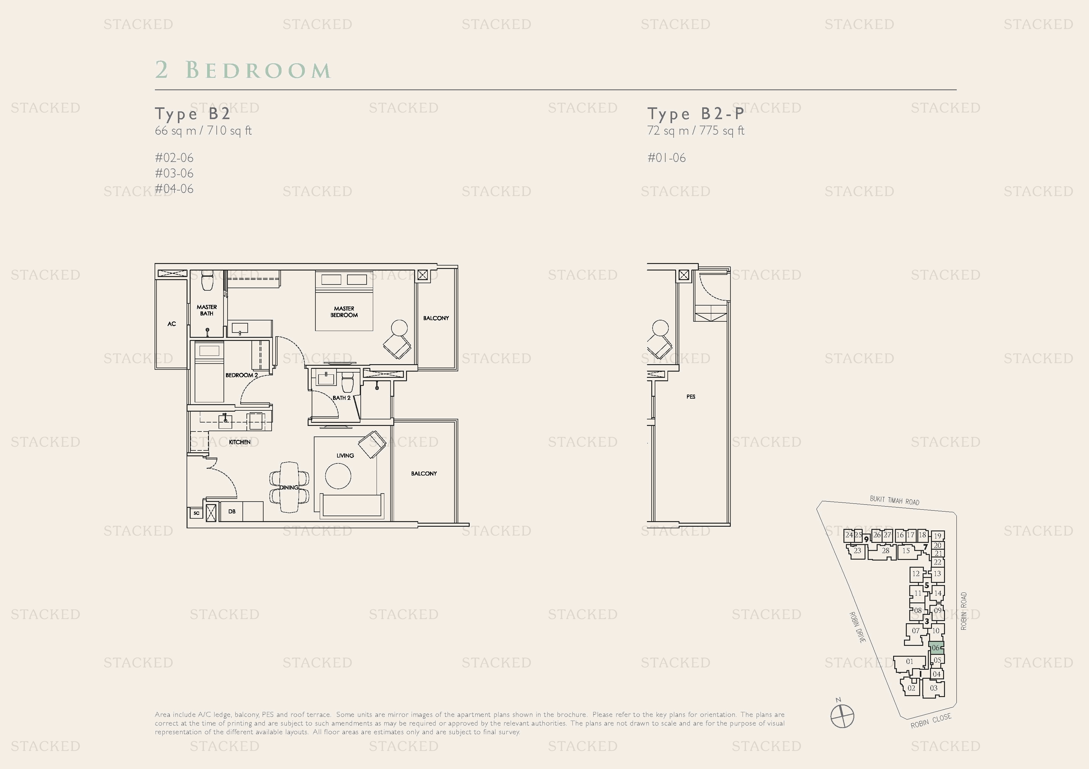 Stacked homes - Robin Residences Singapore Condo Floor Plans, Images ...