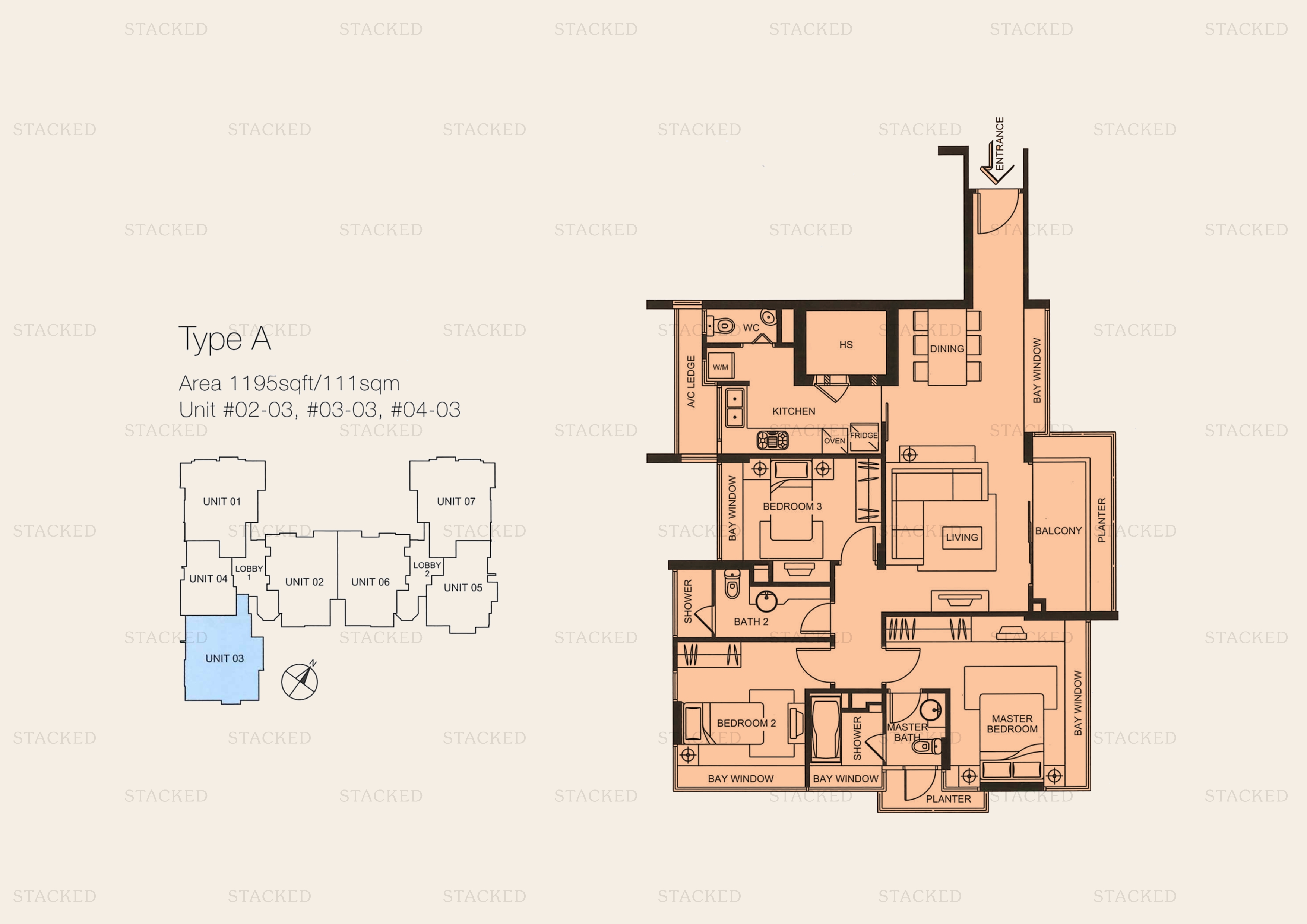 Stacked homes - Sea Avenue Residences Singapore Condo Floor Plans ...