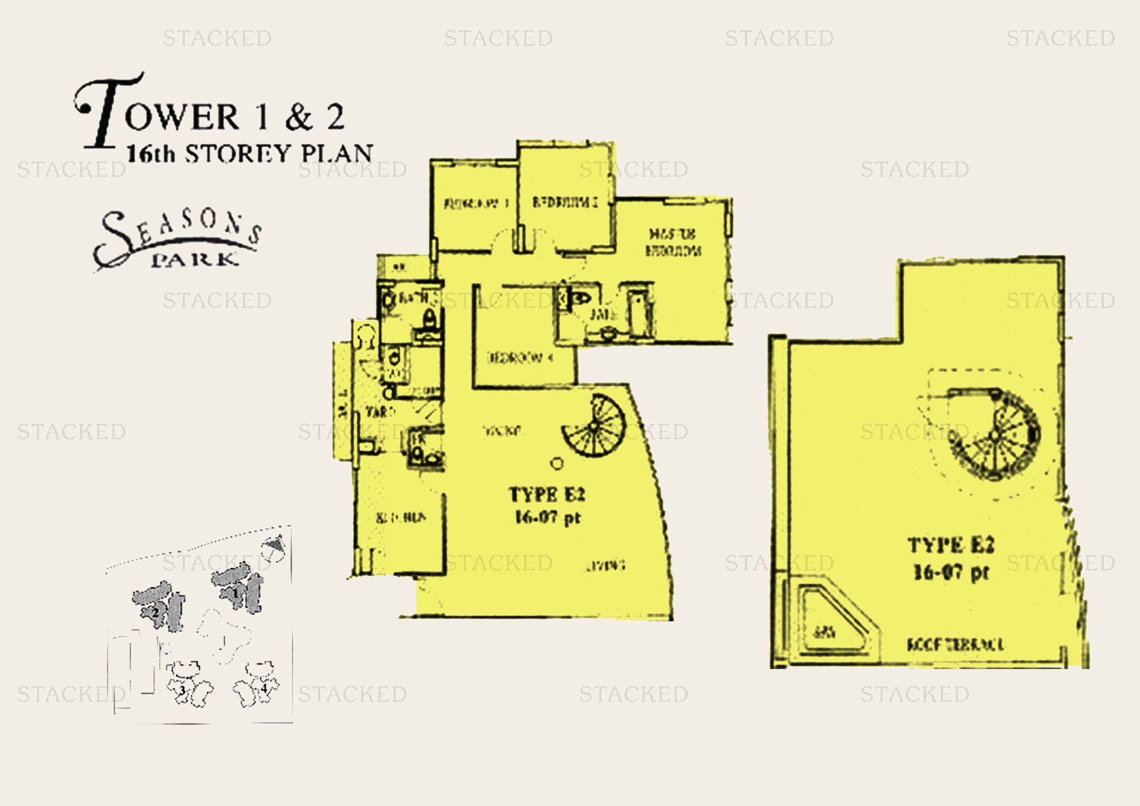 Stacked homes - Seasons Park Singapore Condo Floor Plans, Images And ...