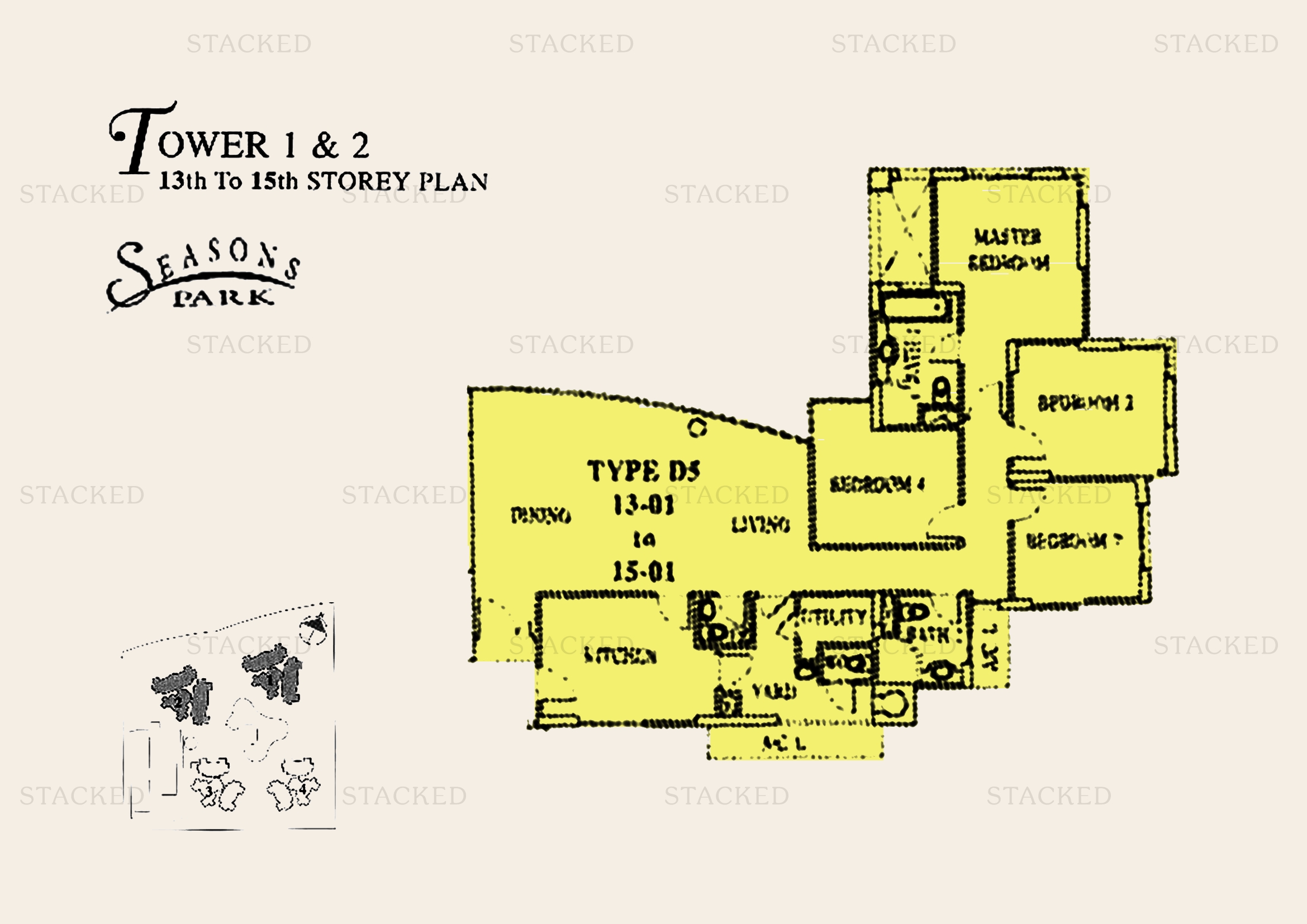 Stacked homes - Seasons Park Singapore Condo Floor Plans, Images And ...