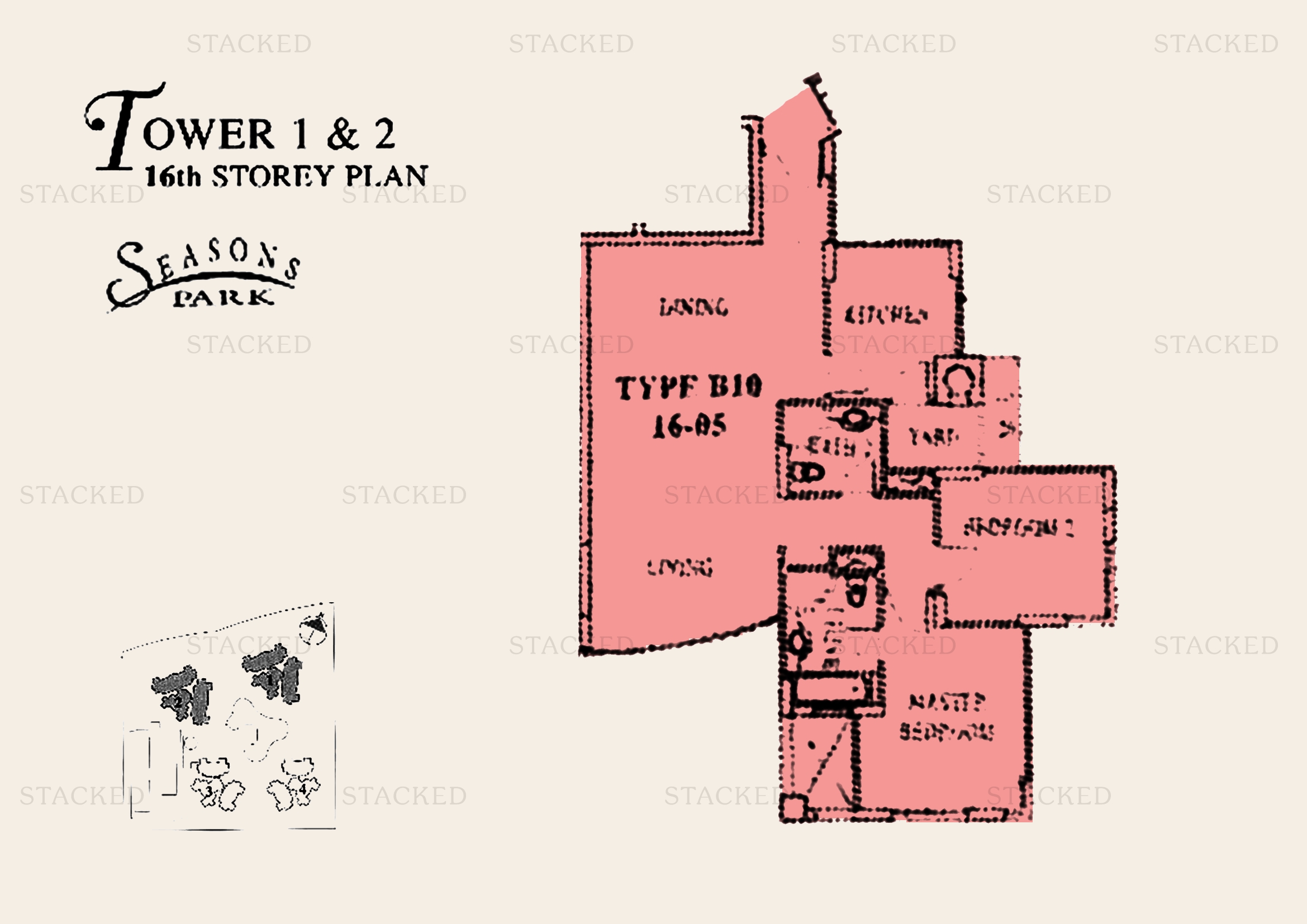 Stacked homes - Seasons Park Singapore Condo Floor Plans, Images And ...