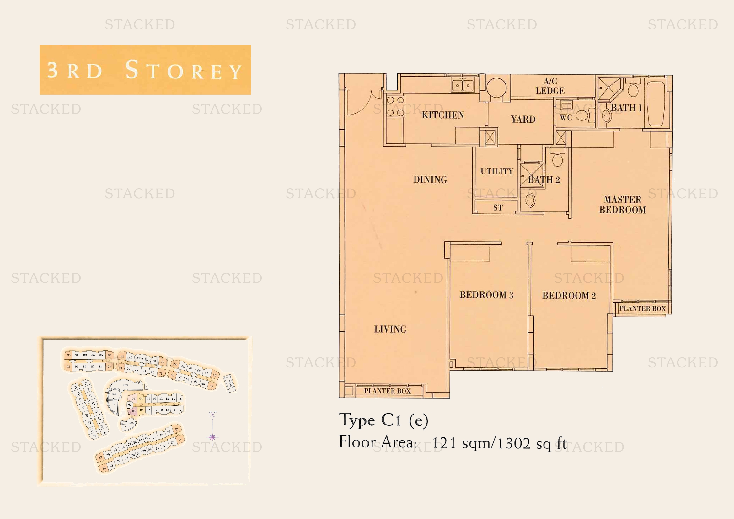 Stacked homes - Seletar Springs Condominium Singapore Condo Floor Plans ...