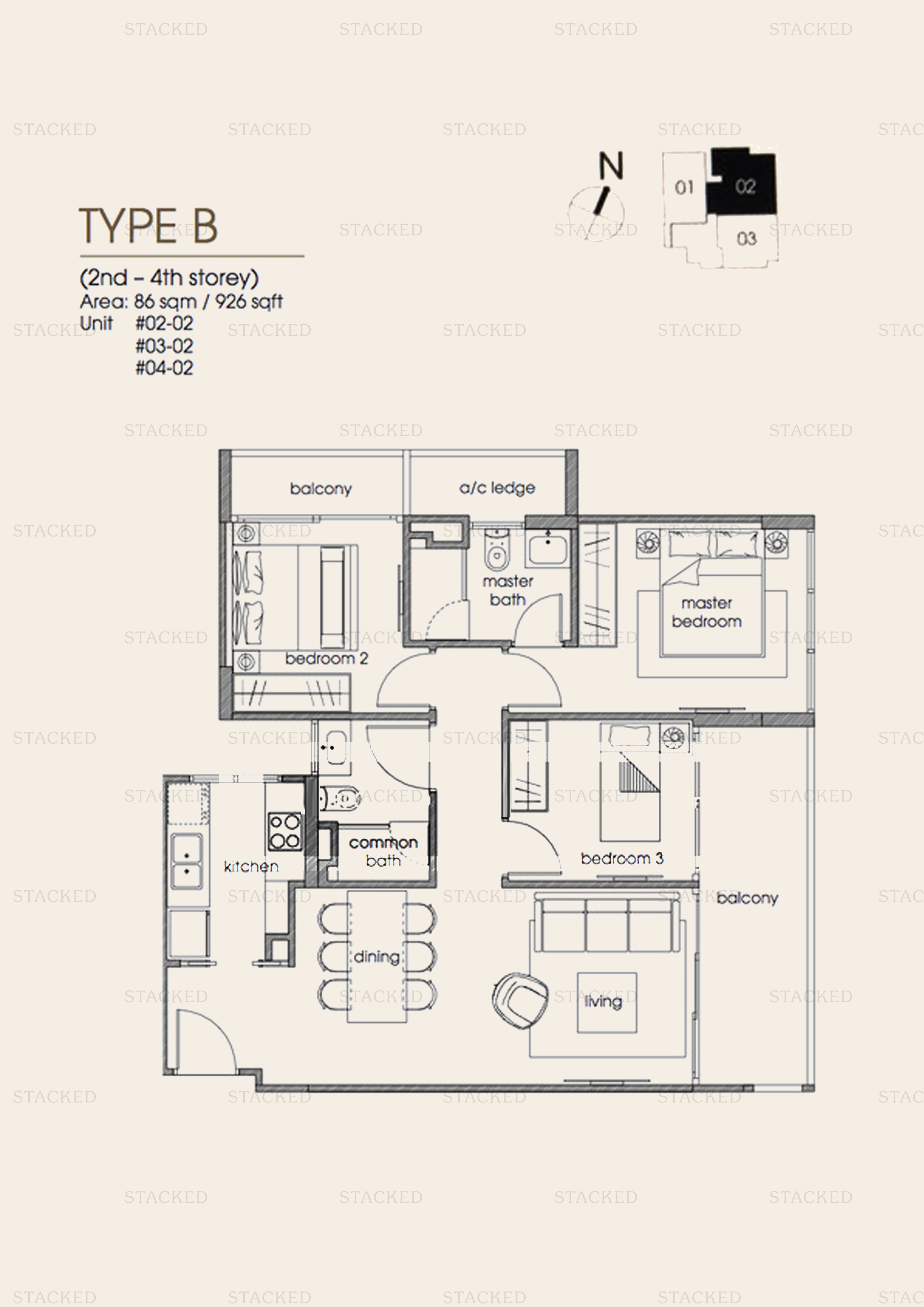 Stacked homes - Serenity Breeze Singapore Condo Floor Plans, Images And ...