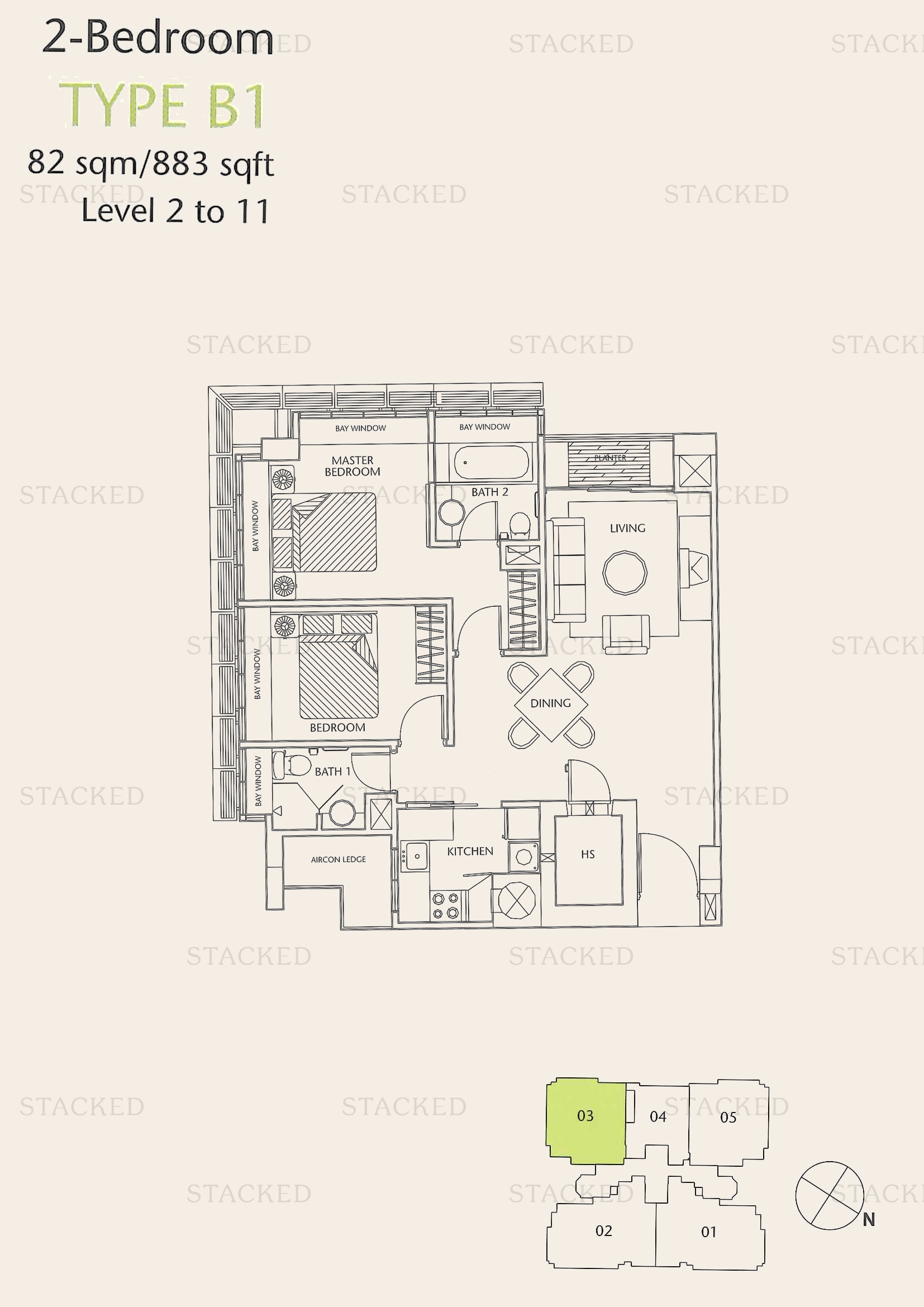 Stacked homes - Shanghai One Singapore Condo Floor Plans, Images And ...