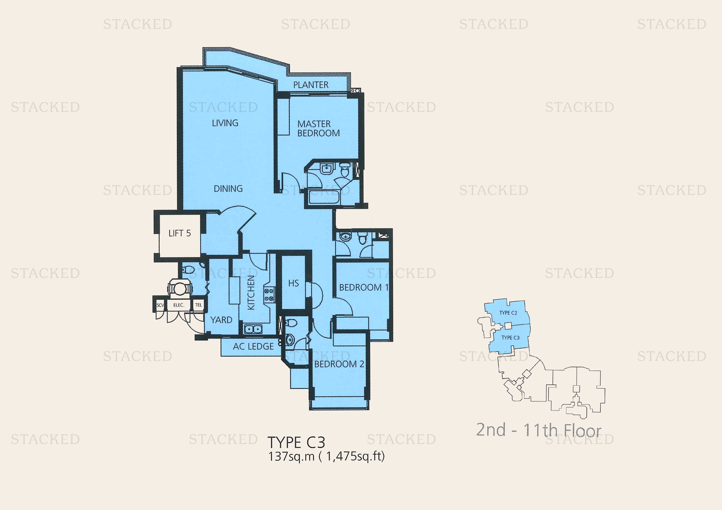 Stacked homes - Sheares Ville Singapore Condo Floor Plans, Images And ...