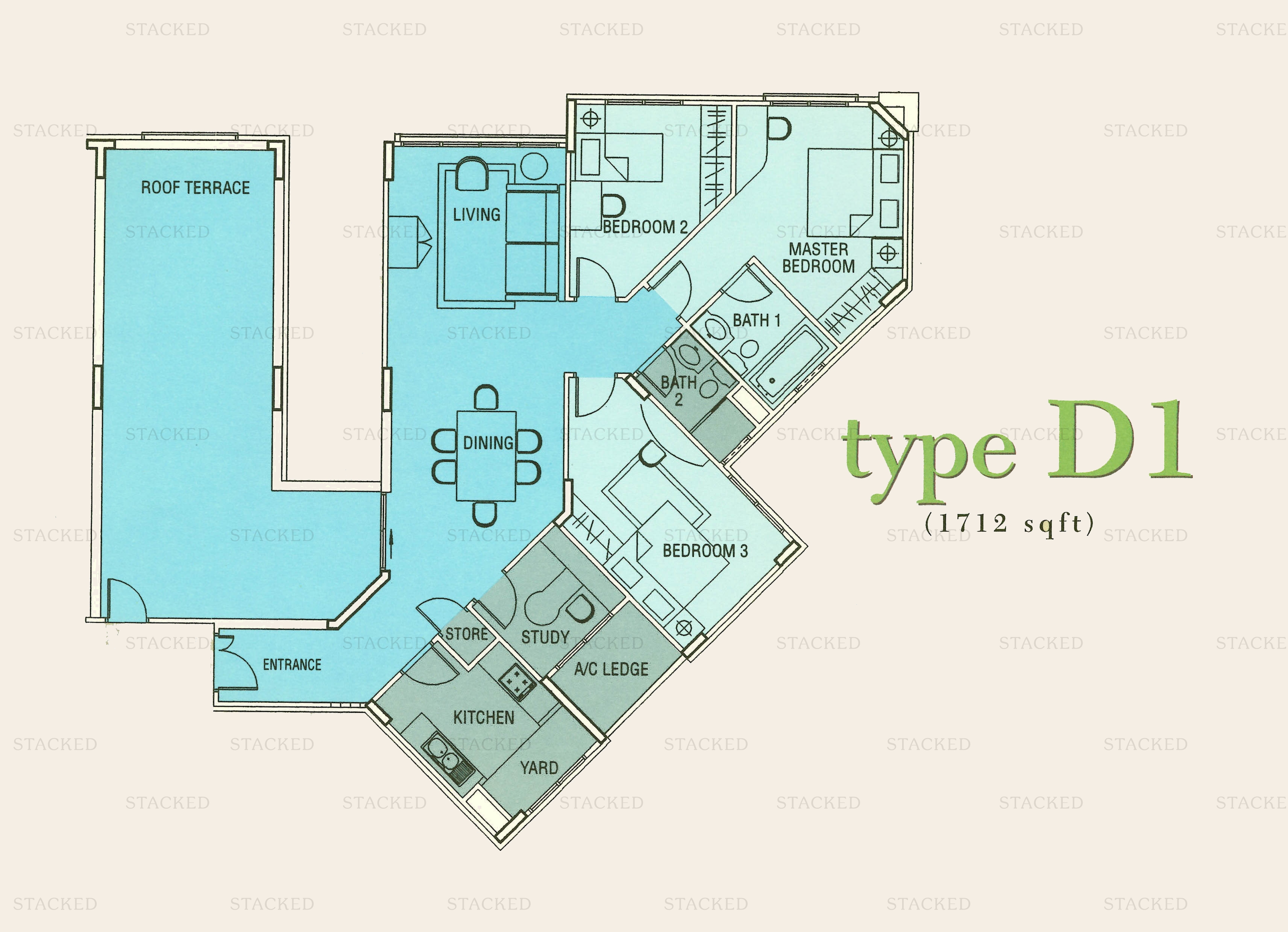 Stacked homes - Simei Green Condominium Singapore Condo Floor Plans ...