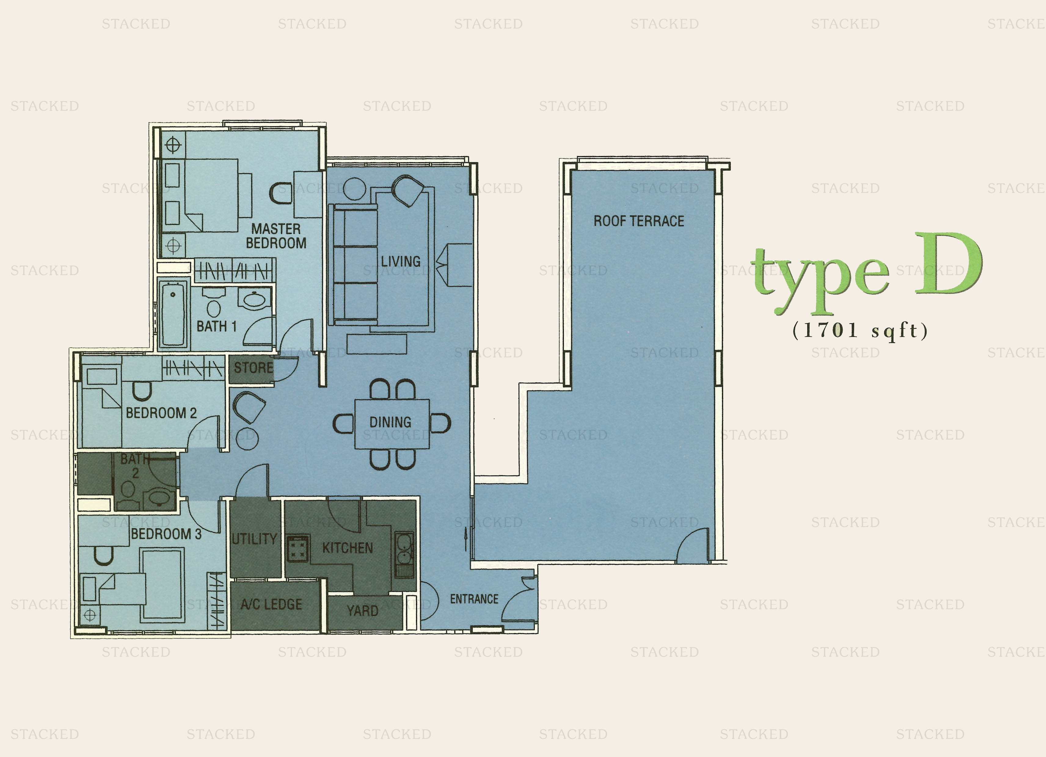 Stacked homes - Simei Green Condominium Singapore Condo Floor Plans ...