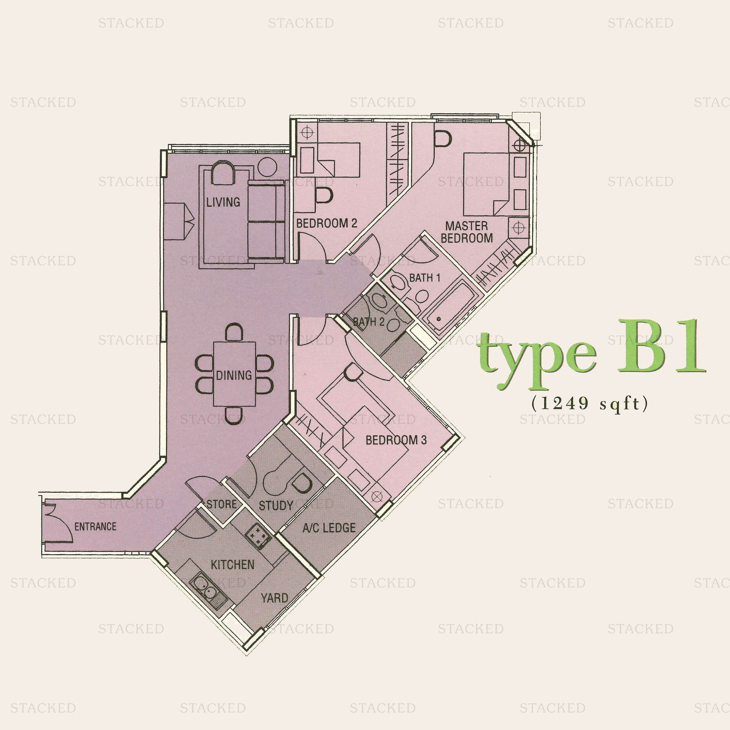Stacked homes - Simei Green Condominium Singapore Condo Floor Plans ...