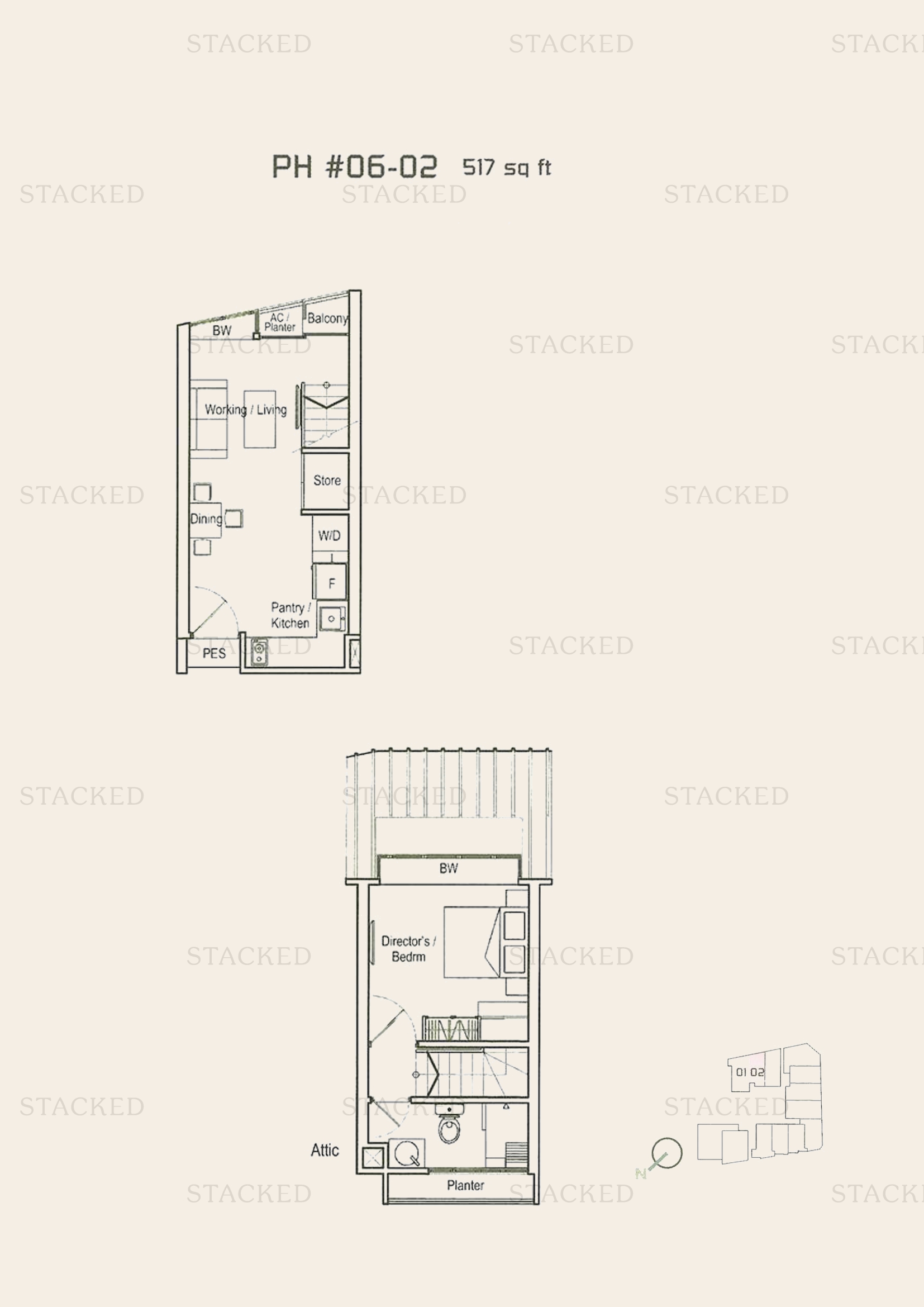 Stacked homes - Soho 188 Singapore Condo Floor Plans, Images And ...