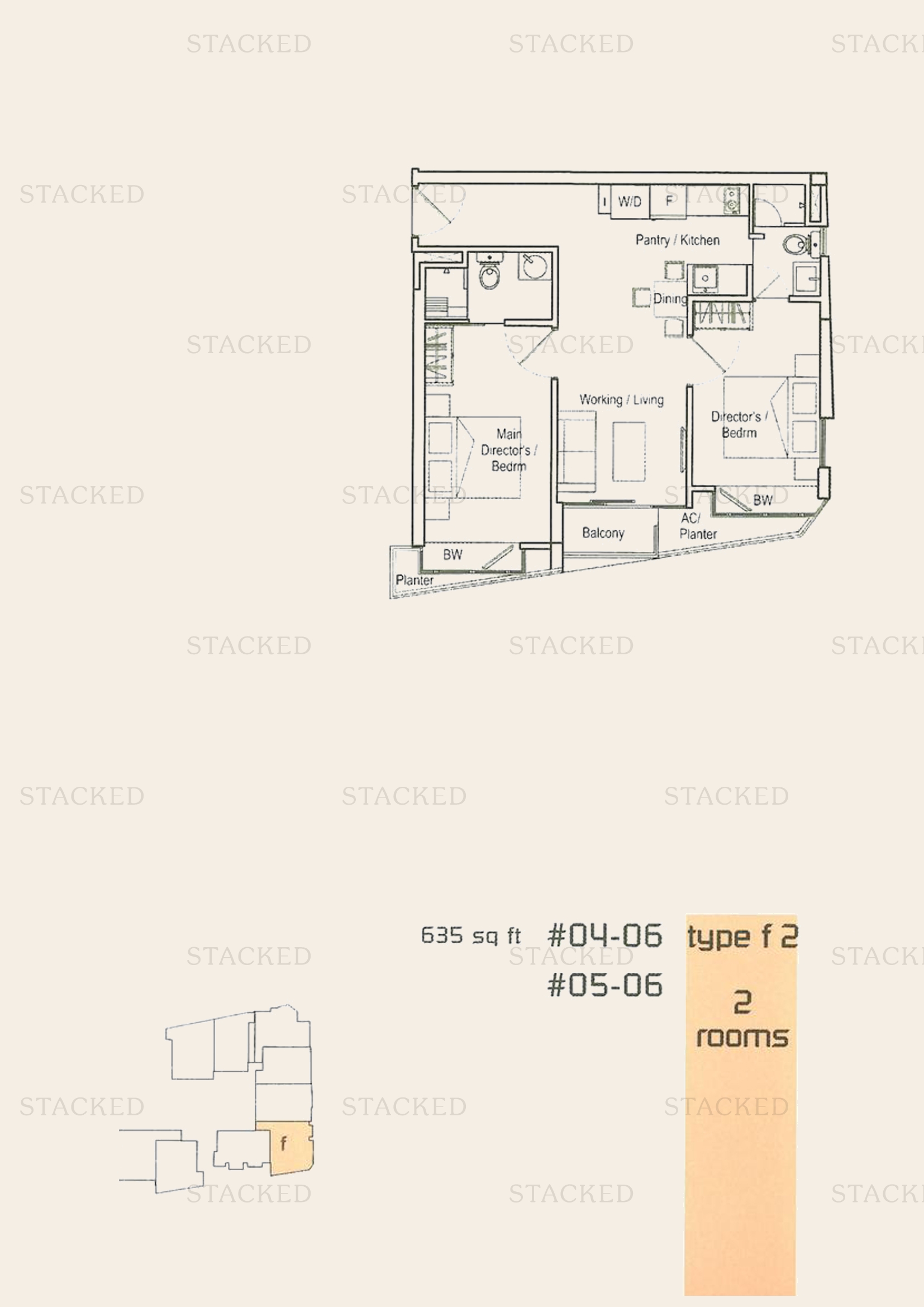 Stacked homes - Soho 188 Singapore Condo Floor Plans, Images And ...