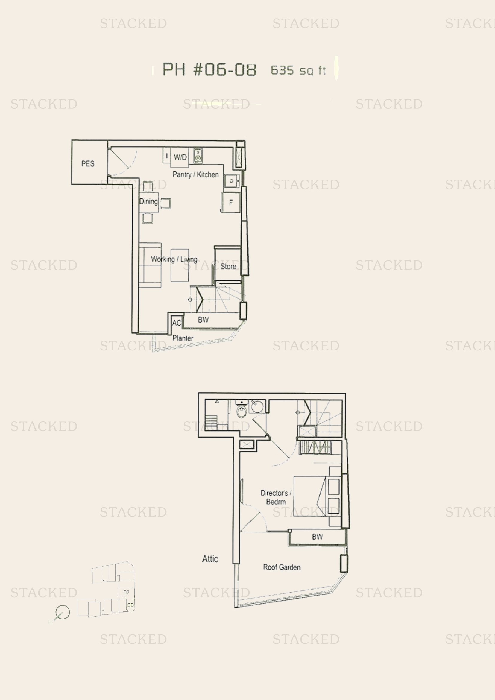 Stacked homes - Soho 188 Singapore Condo Floor Plans, Images And ...