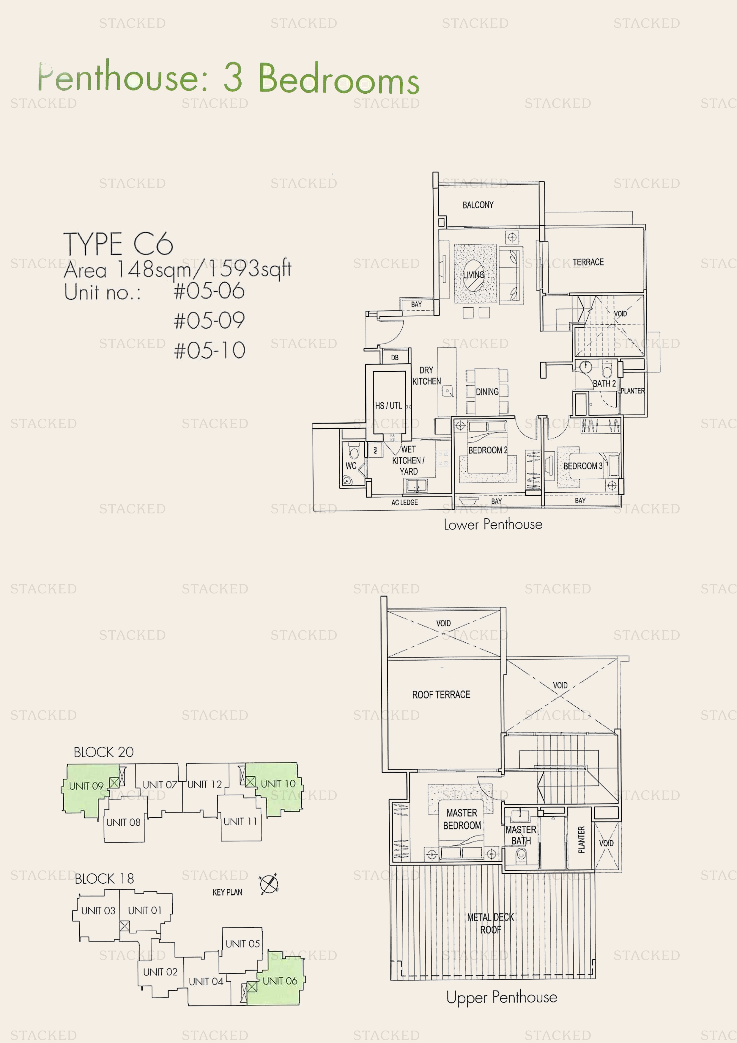 Stacked homes - Spring @ Katong Singapore Condo Floor Plans, Images And ...