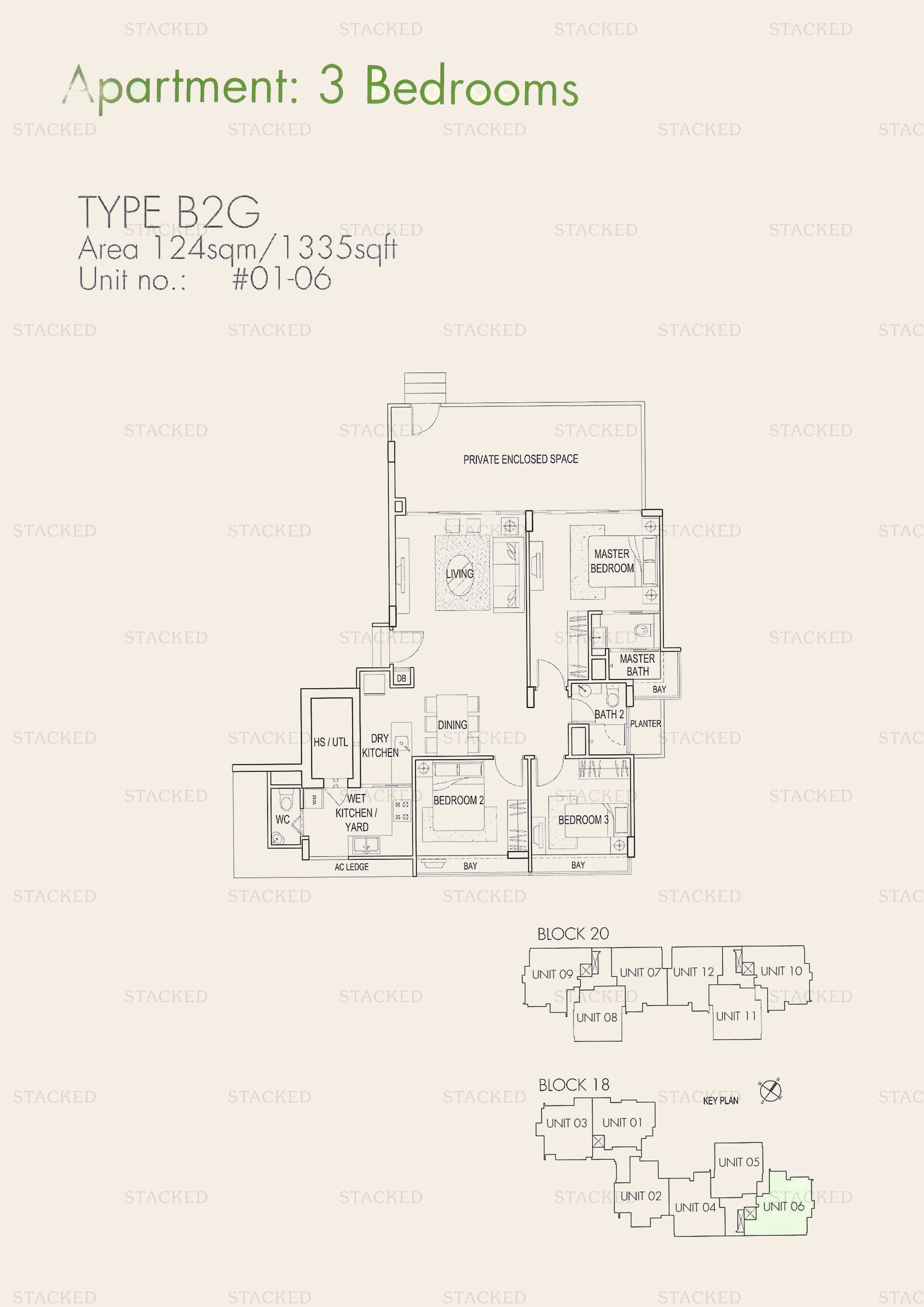 Stacked homes - Spring @ Katong Singapore Condo Floor Plans, Images And ...
