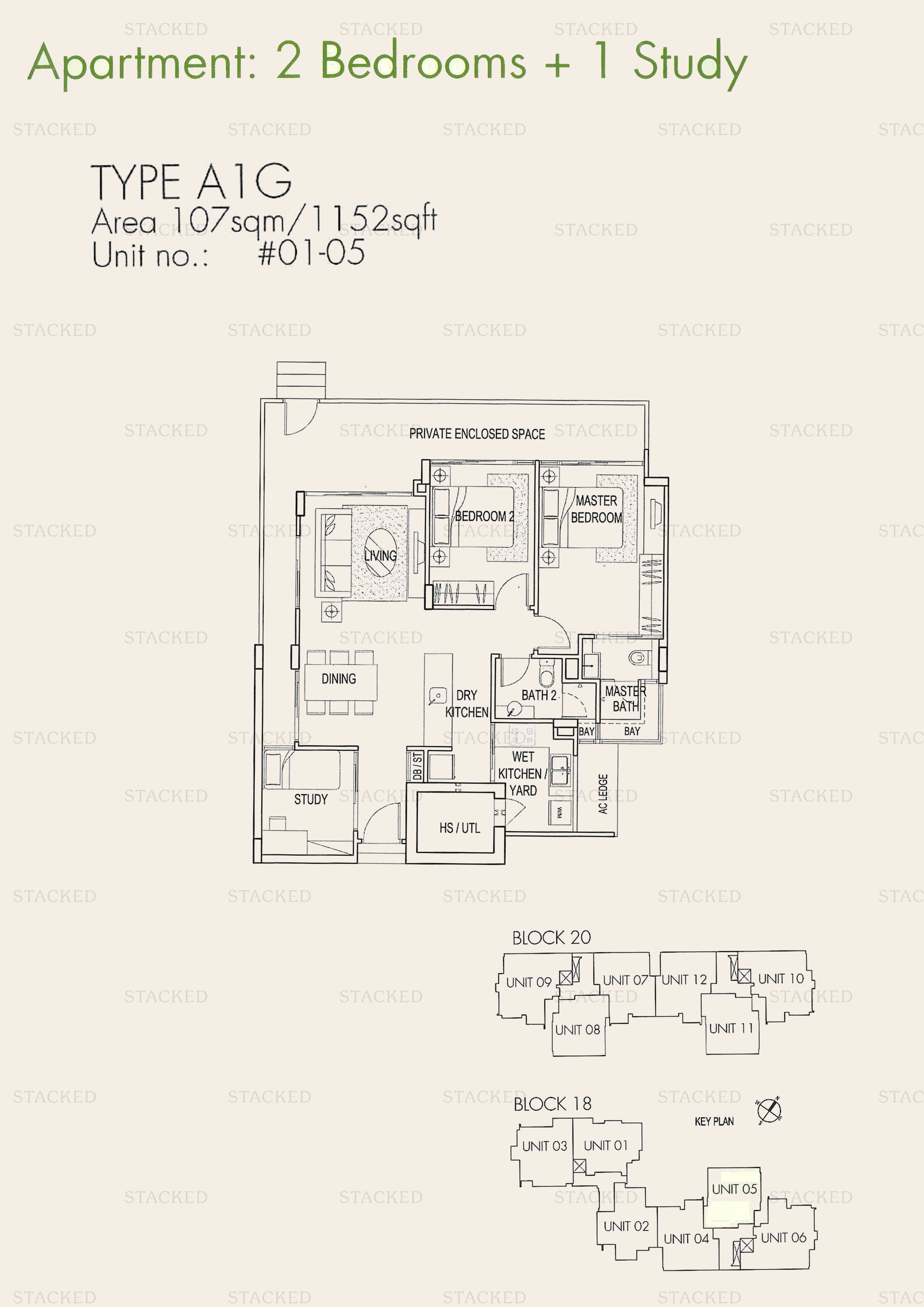 Stacked homes - Spring @ Katong Singapore Condo Floor Plans, Images And ...