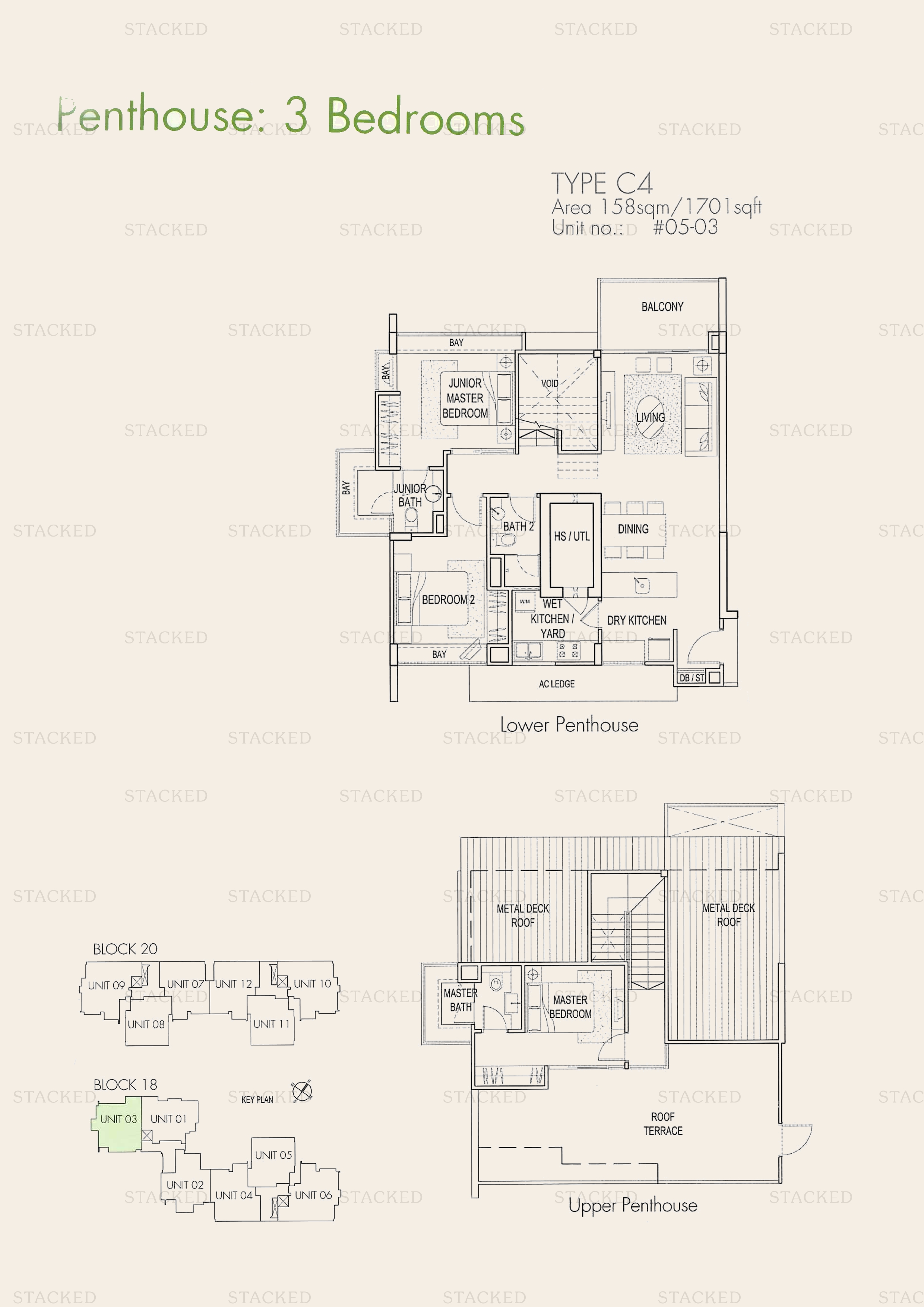 Stacked homes - Spring @ Katong Singapore Condo Floor Plans, Images And ...