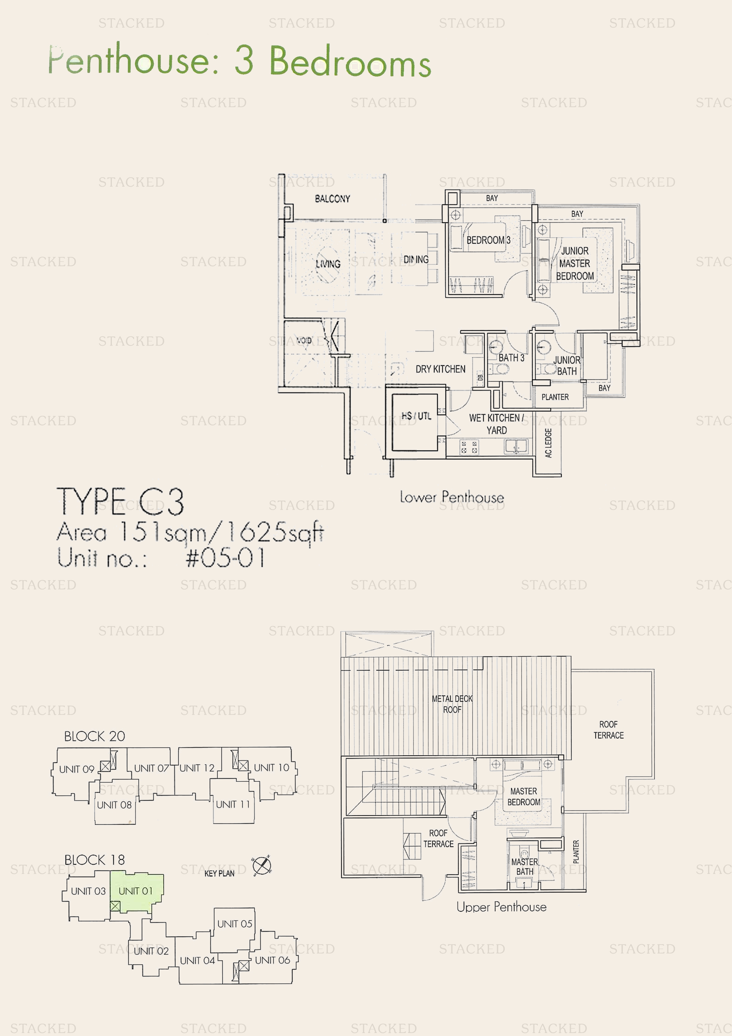 Stacked homes - Spring @ Katong Singapore Condo Floor Plans, Images And ...