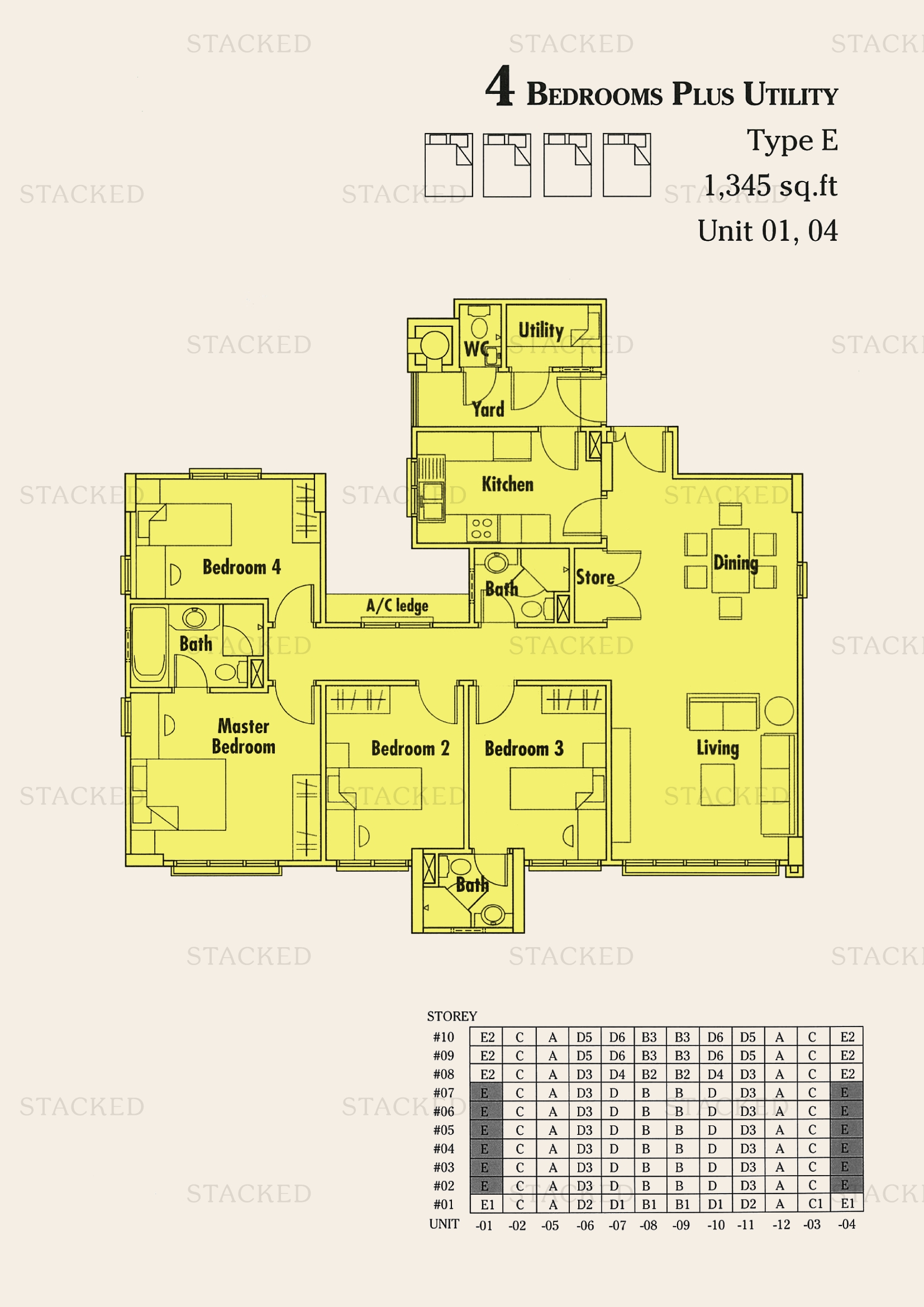 Stacked homes - Springdale Condominium Singapore Condo Floor Plans ...