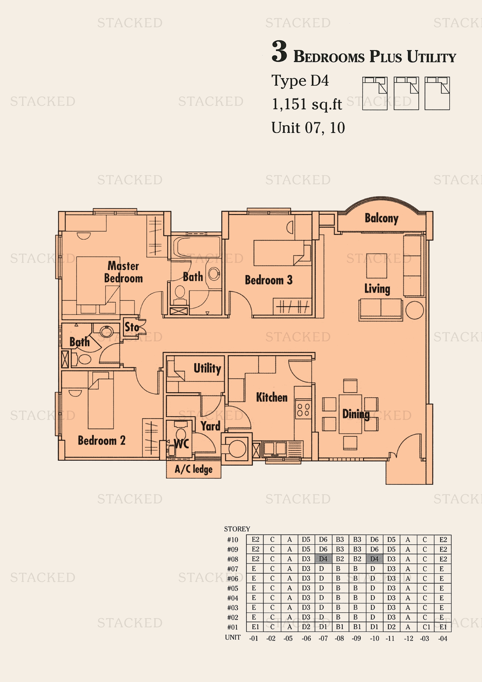 Stacked homes - Springdale Condominium Singapore Condo Floor Plans ...