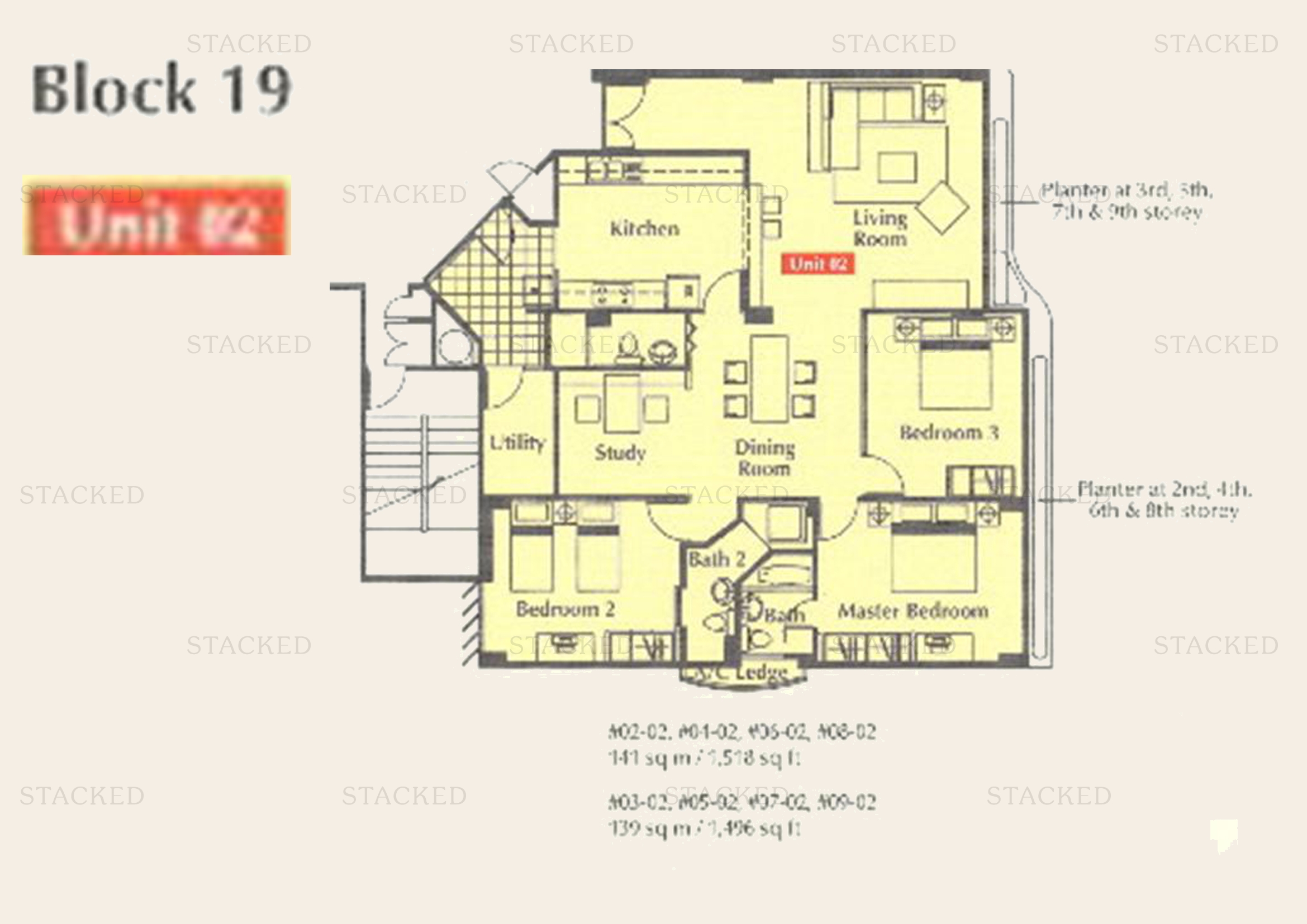 Stacked homes - St Michael's Condominium Singapore Condo Floor Plans ...