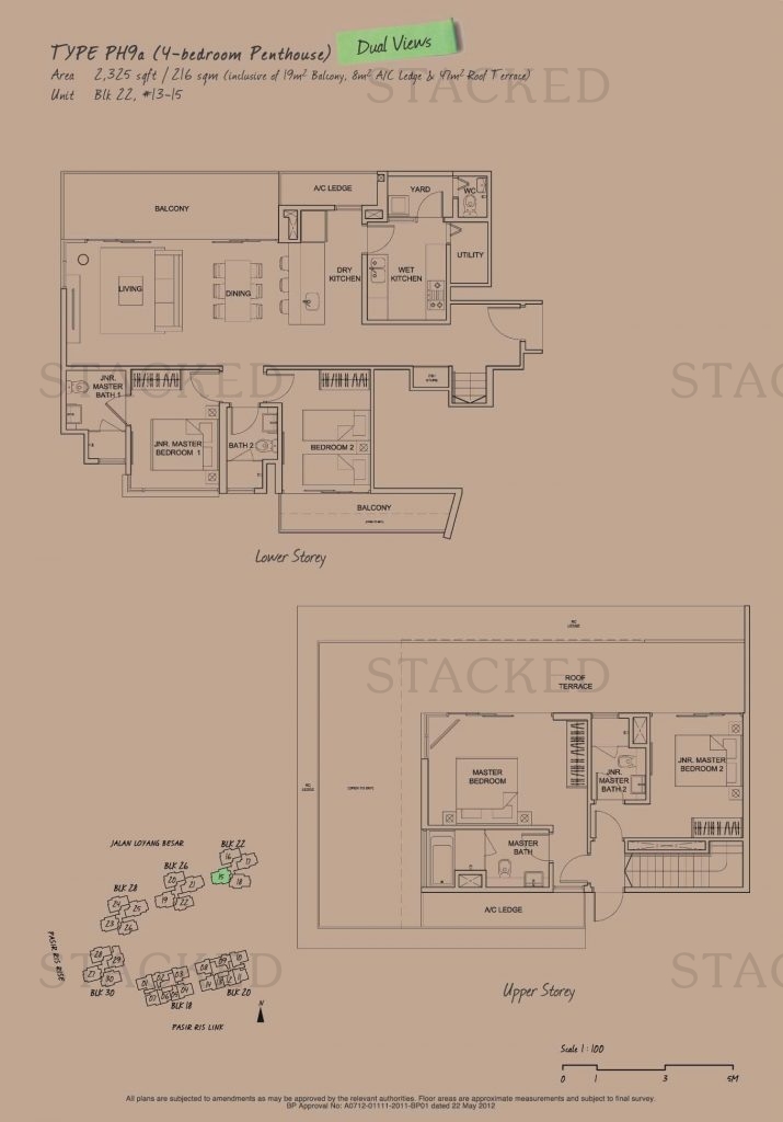 Stacked homes - Sea Esta Singapore Condo Floor Plans, Images And ...